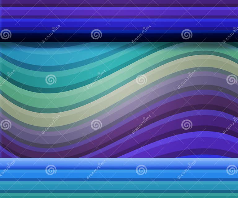 Colorful Cold Shapes Background Stock Illustration - Illustration of ...