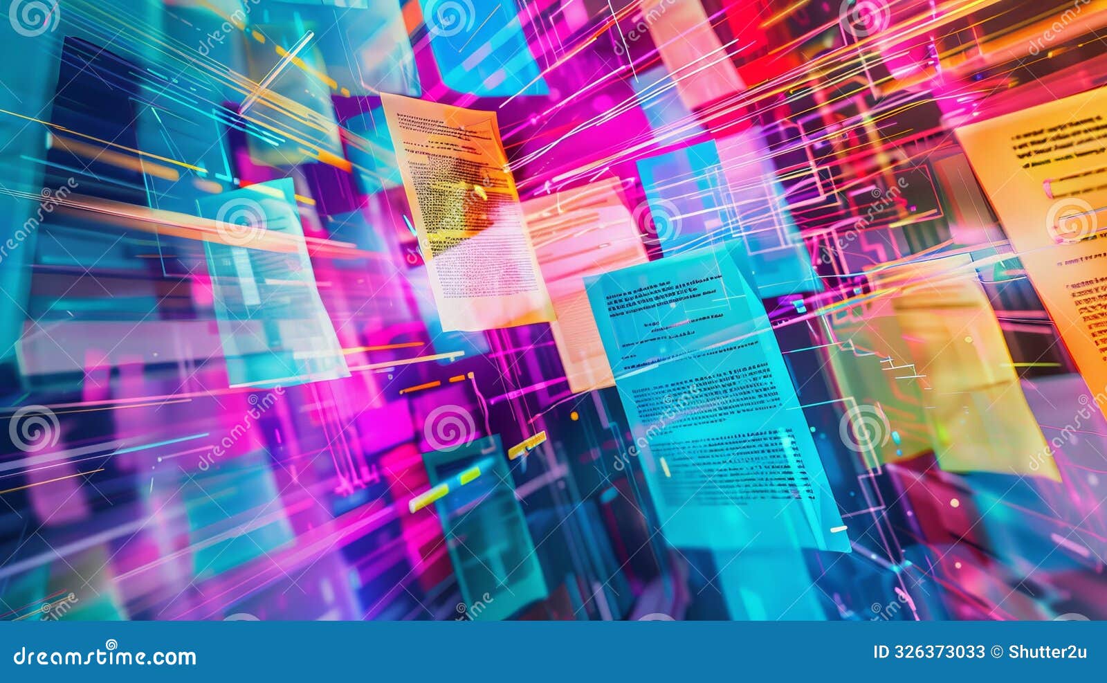 A Colorful Collage Of Iconic Landmarks From Around The World, Including ...