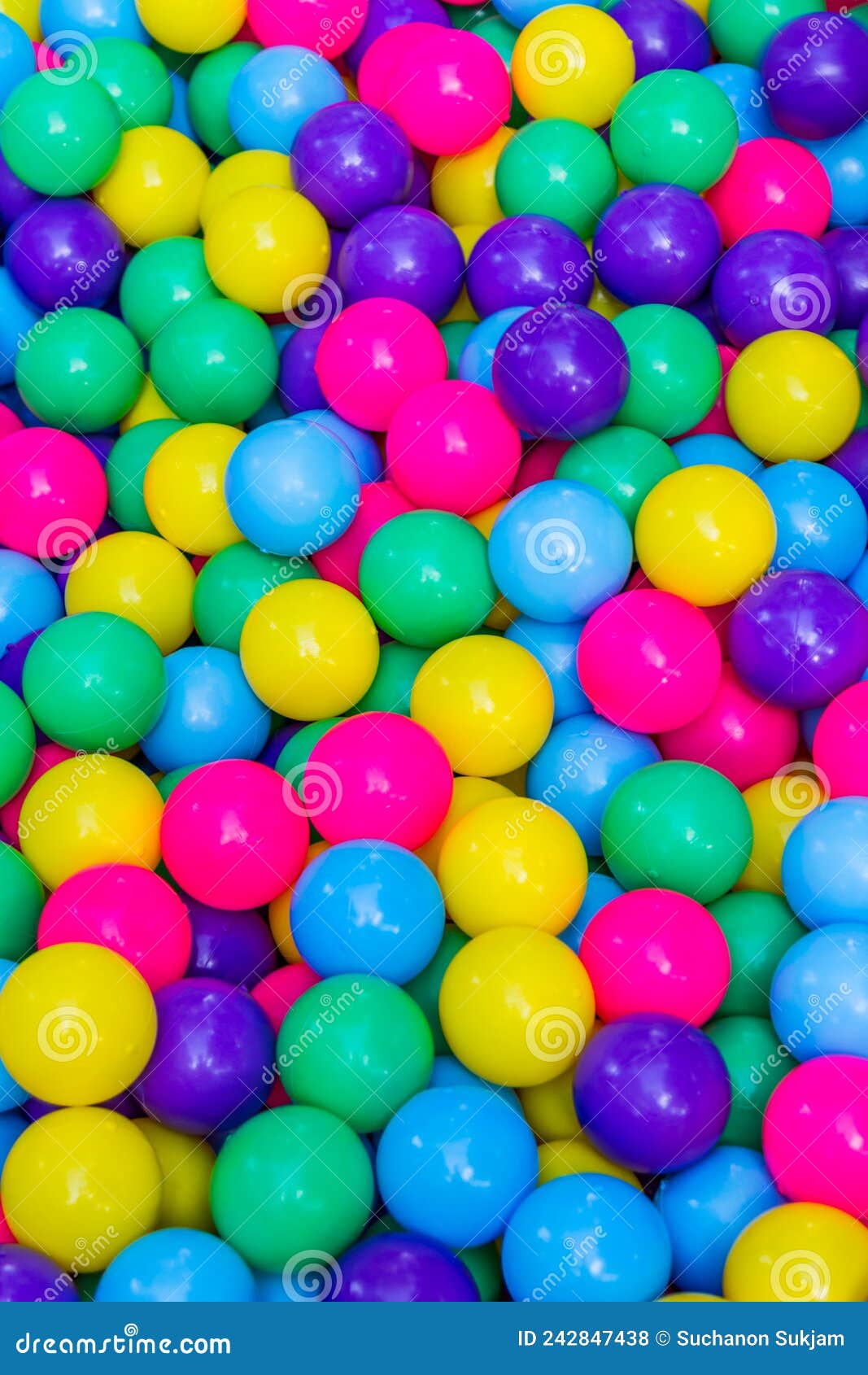 Colorful color of ball stock photo. Image of decorate - 242847438