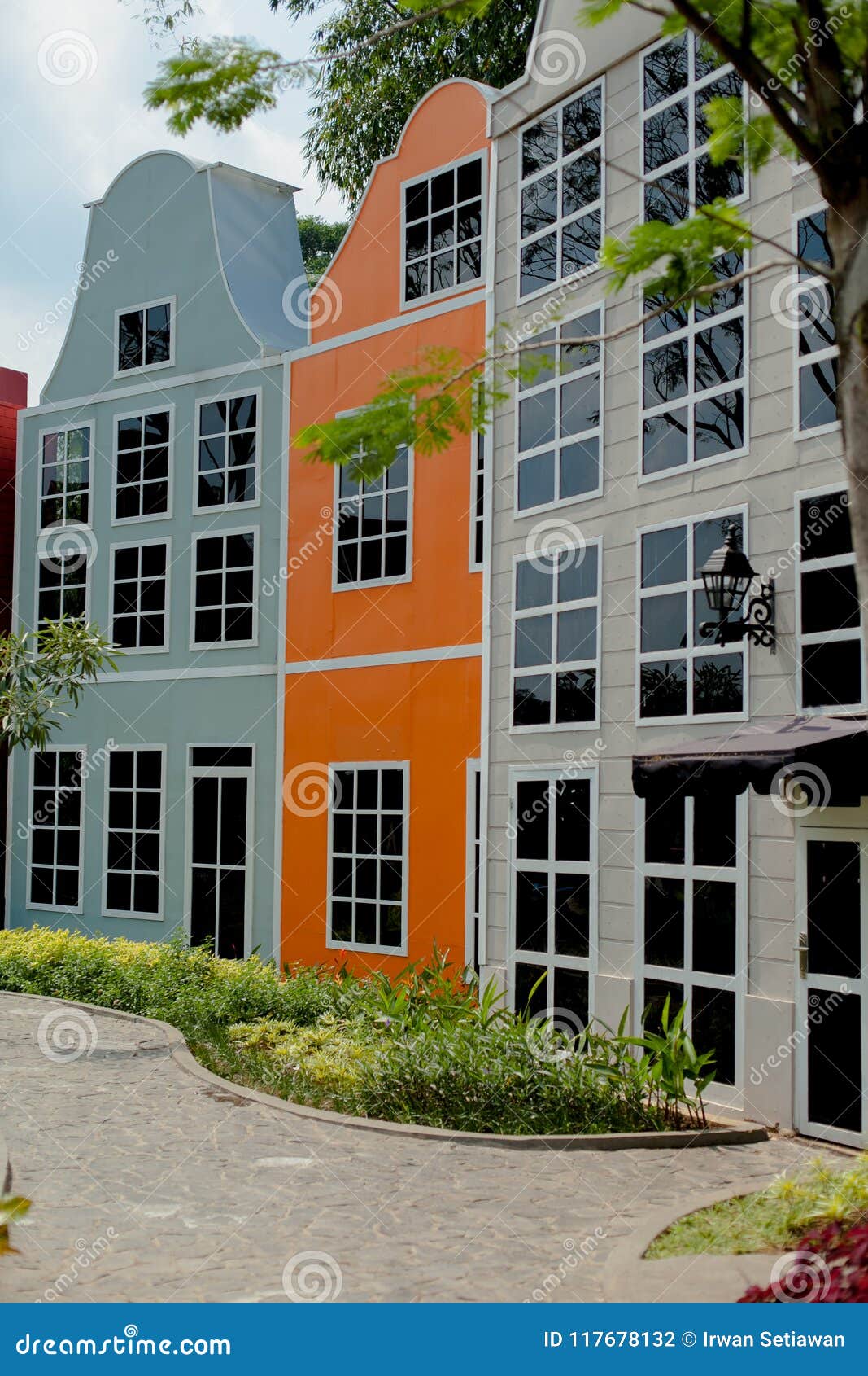 Colorful Color Building at Day Light Stock Photo - Image of building ...