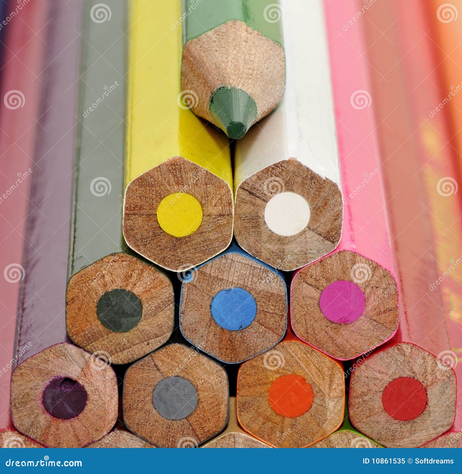 Colorful color crayons stock image. Image of pencil, point - 10861535