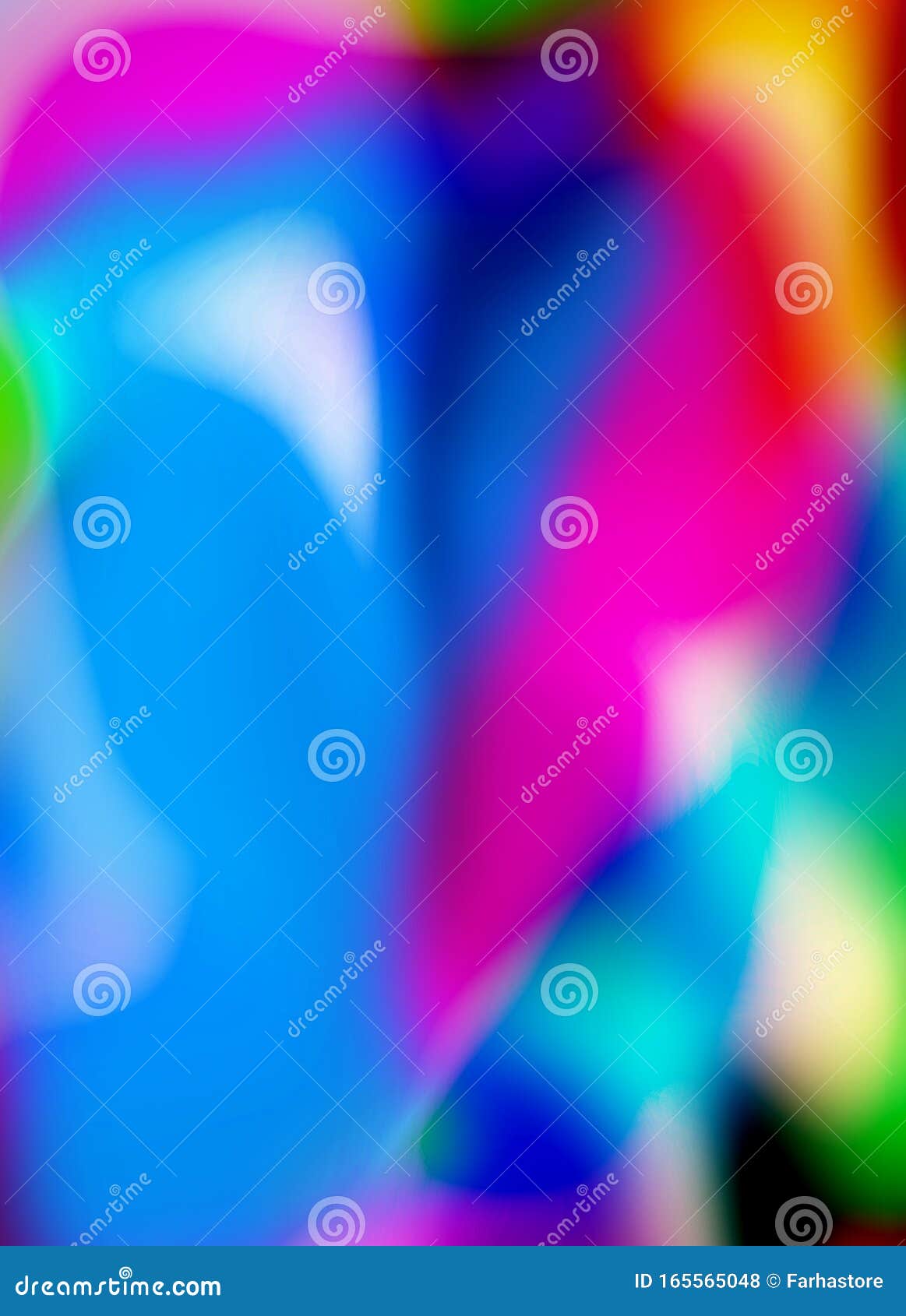 Colorful Color Mix Backgrounds. Color Wallpapers. Stock Illustration ...