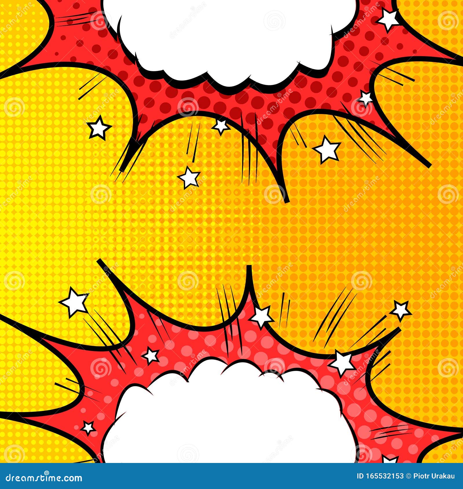 Colorful Comic Bright Dynamic Concept Stock Vector - Illustration of ...