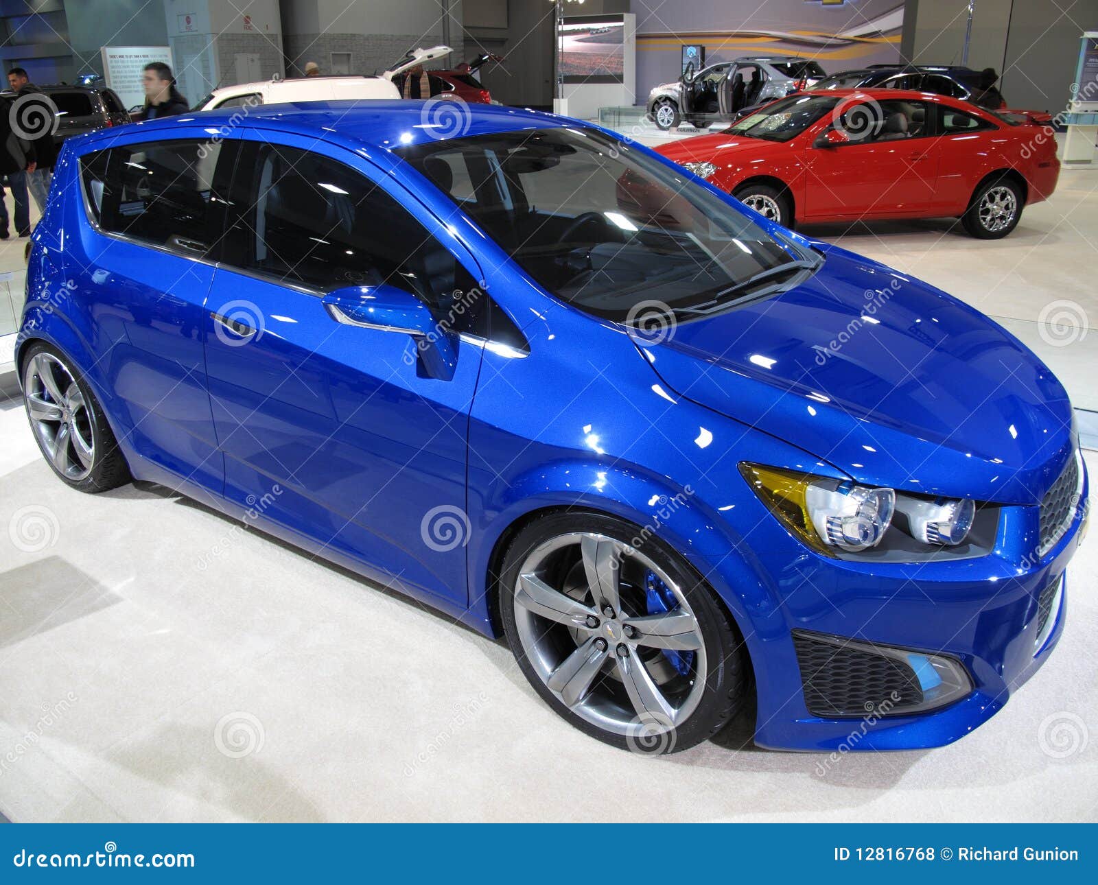 Colorful Compact Wagon editorial stock photo. Image of auto - 12816768