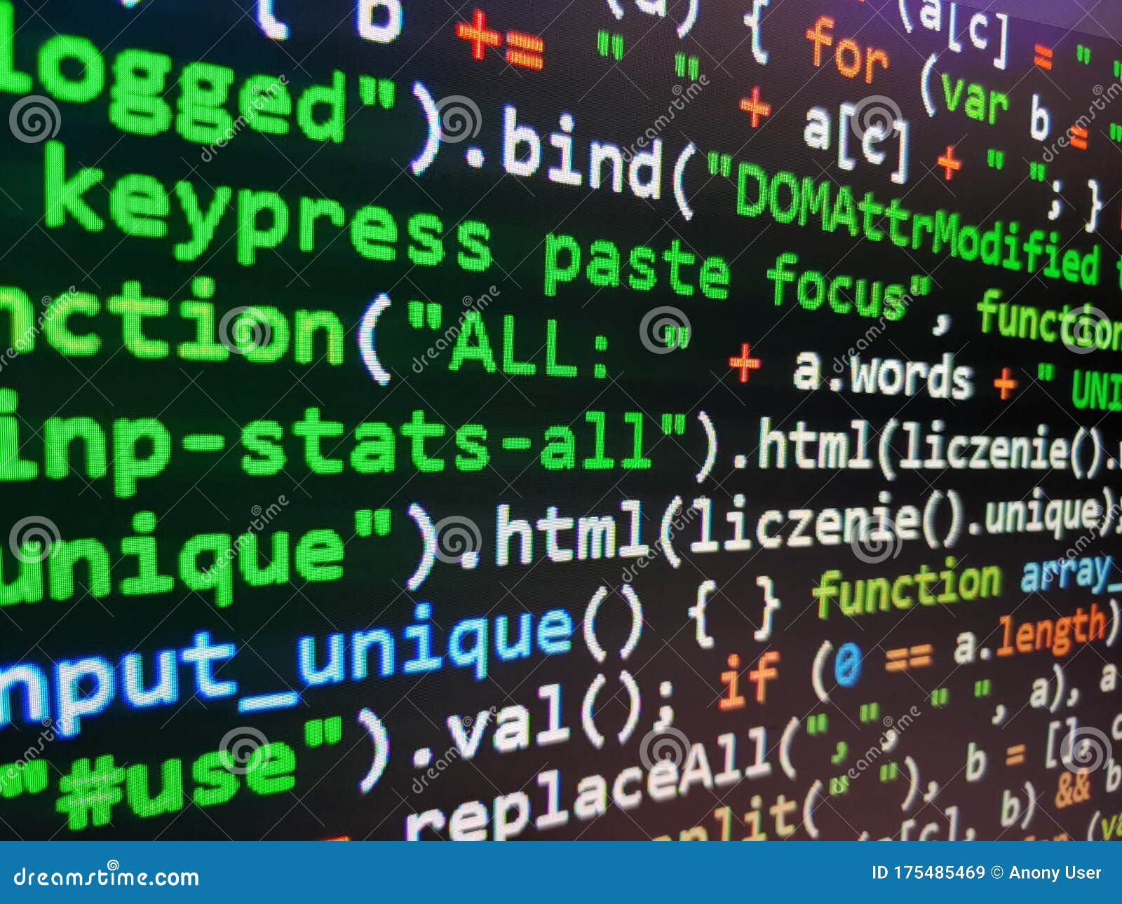 Colorful Computer Codes Coding Coders Language Script Programmer Codez Programming Languages