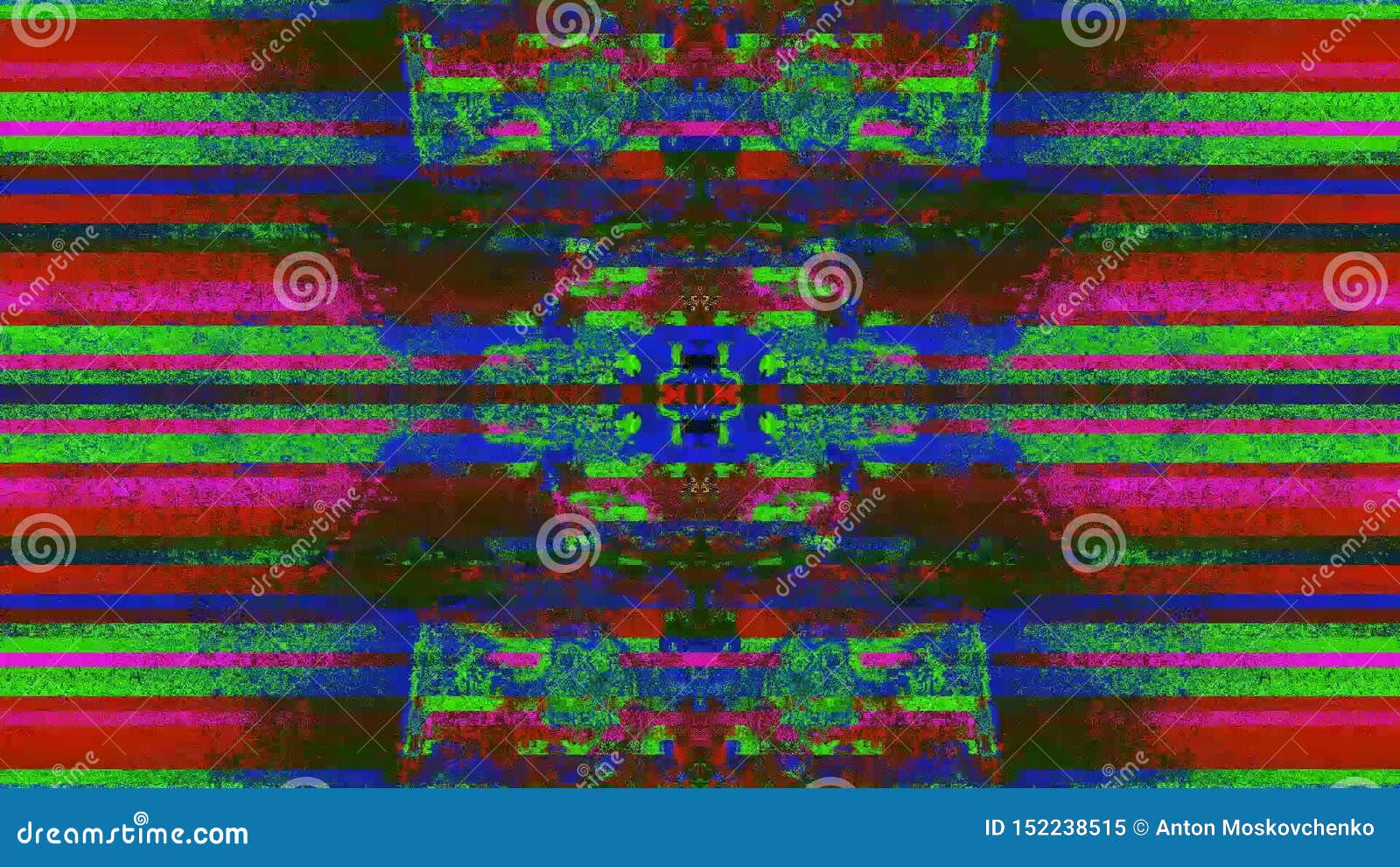 Colorful Computer Error Effect Light Transformations Holographic ...