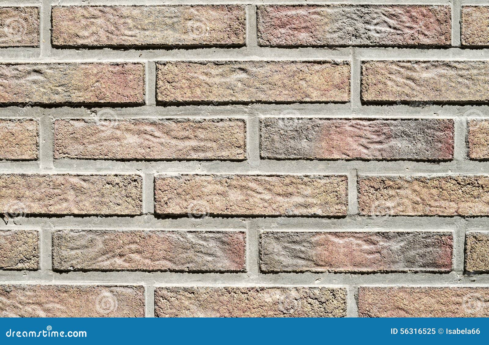 Colorful Concrete Blocks Imitating Bricks on Wall Stock Image - Image ...