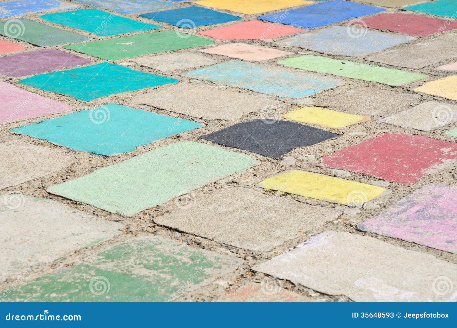 Colorful Concrete Ground stock image. Image of vivid - 35648593