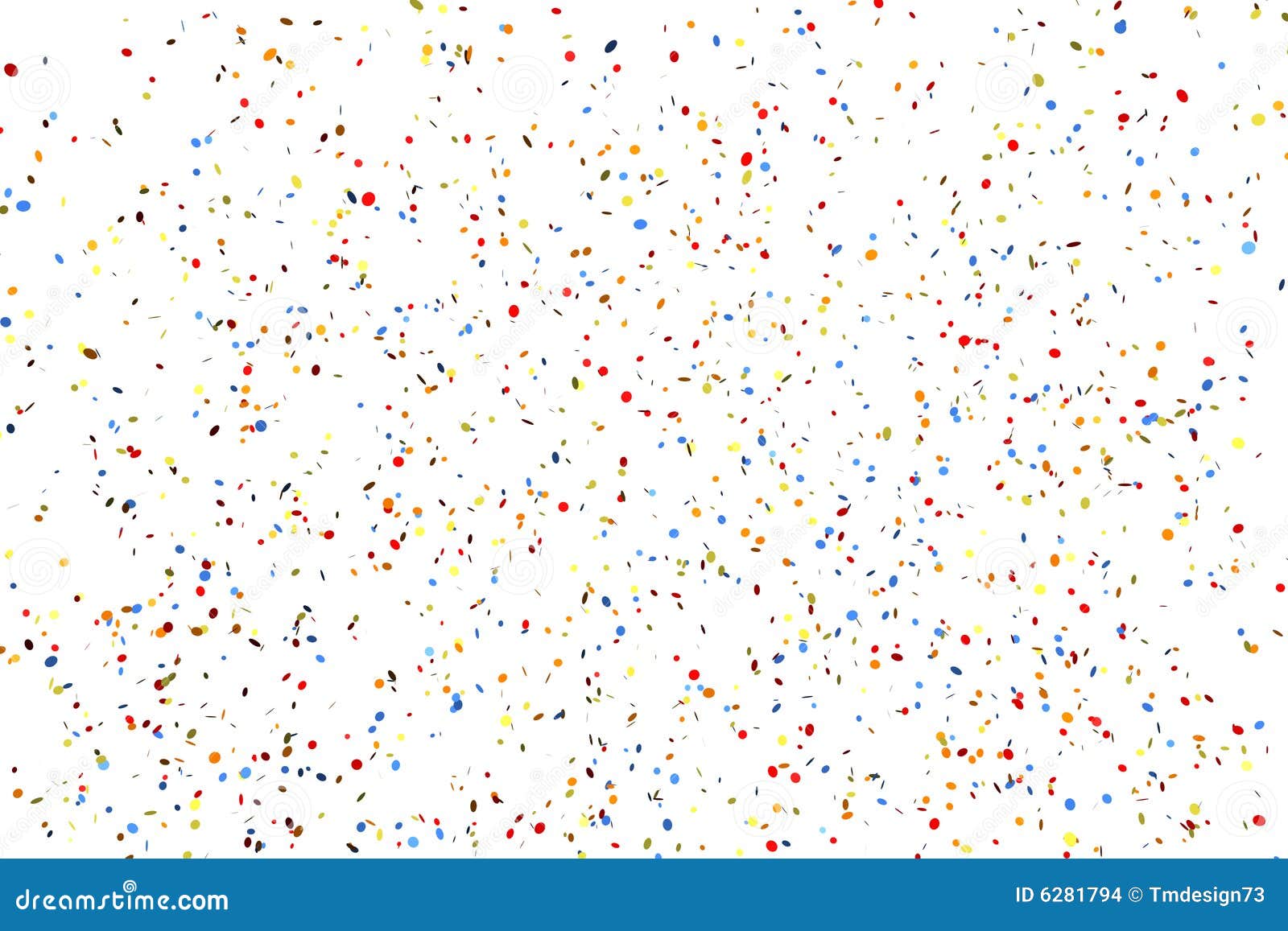 Colorful Confetti Isolated On Transparent Square Background. Christmas ...