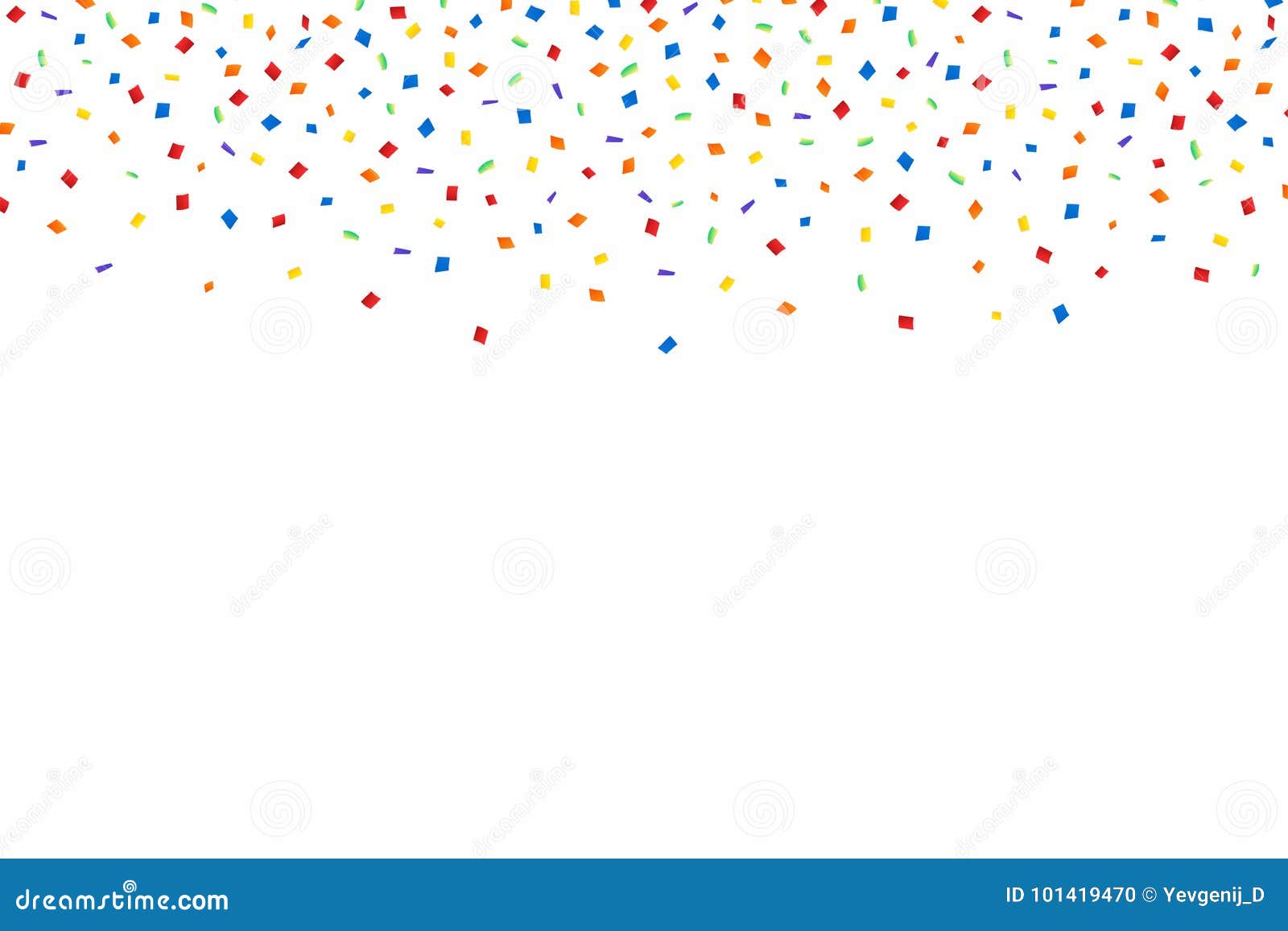 Colorful Confetti. Festive Background with Red, Golden and Blue ... Colorful Confetti. Festive Background with Red, Golden and Blue ...