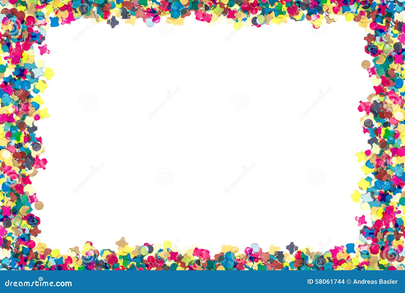 Colorful Confetti in Rectangular Frame Stock Photo - Image of christmas ... Colorful Confetti in Rectangular Frame Stock Photo - Image of christmas ...