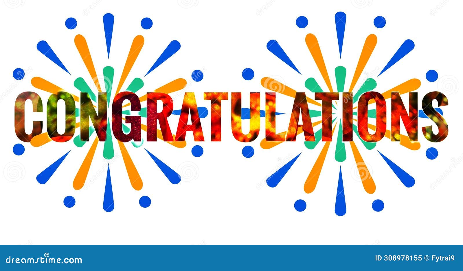 Colorful Congratulations Message Royalty-Free Stock Photography ...