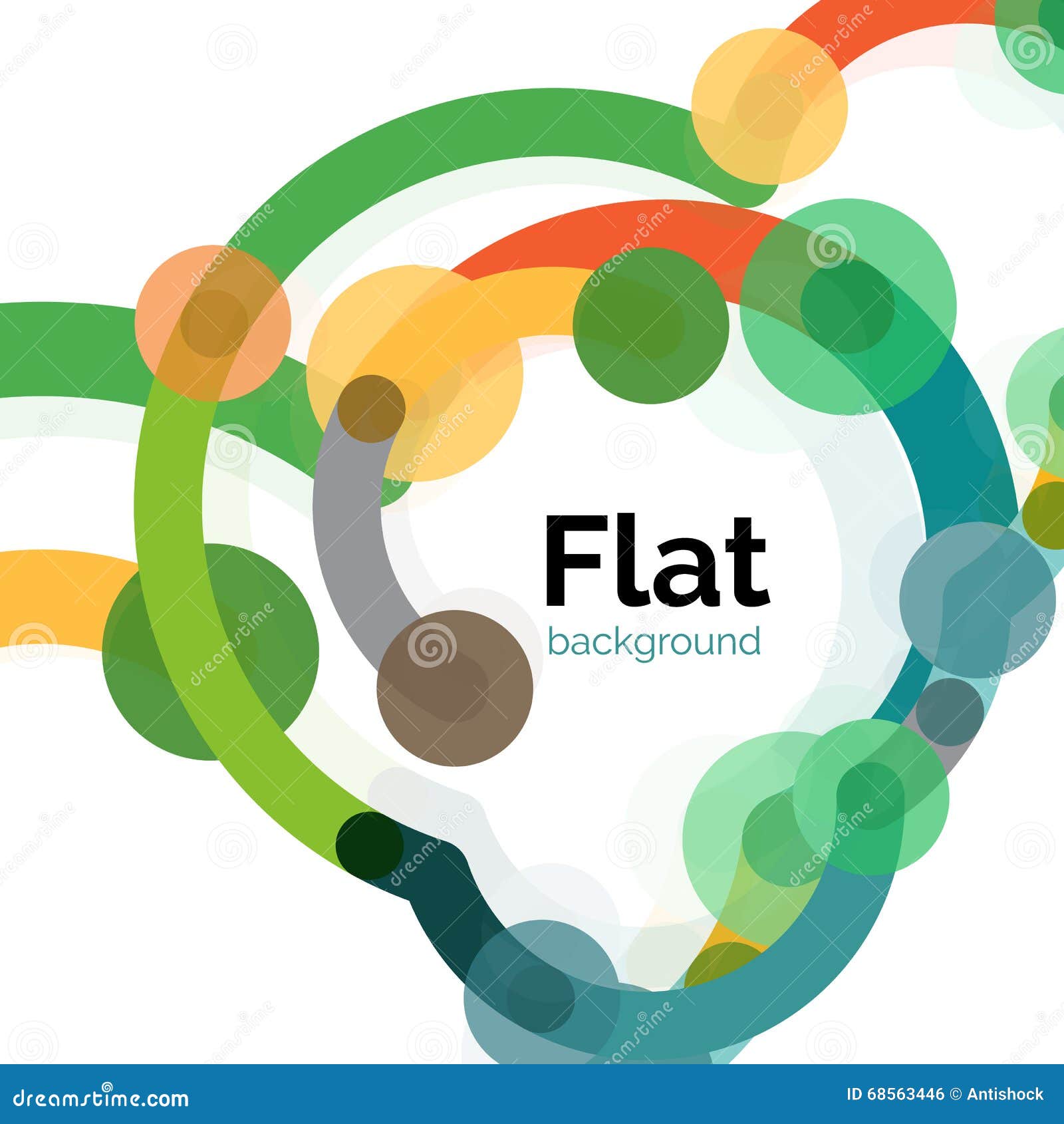 Colorful Connected Lines on White - Abstract Background Stock Vector ...