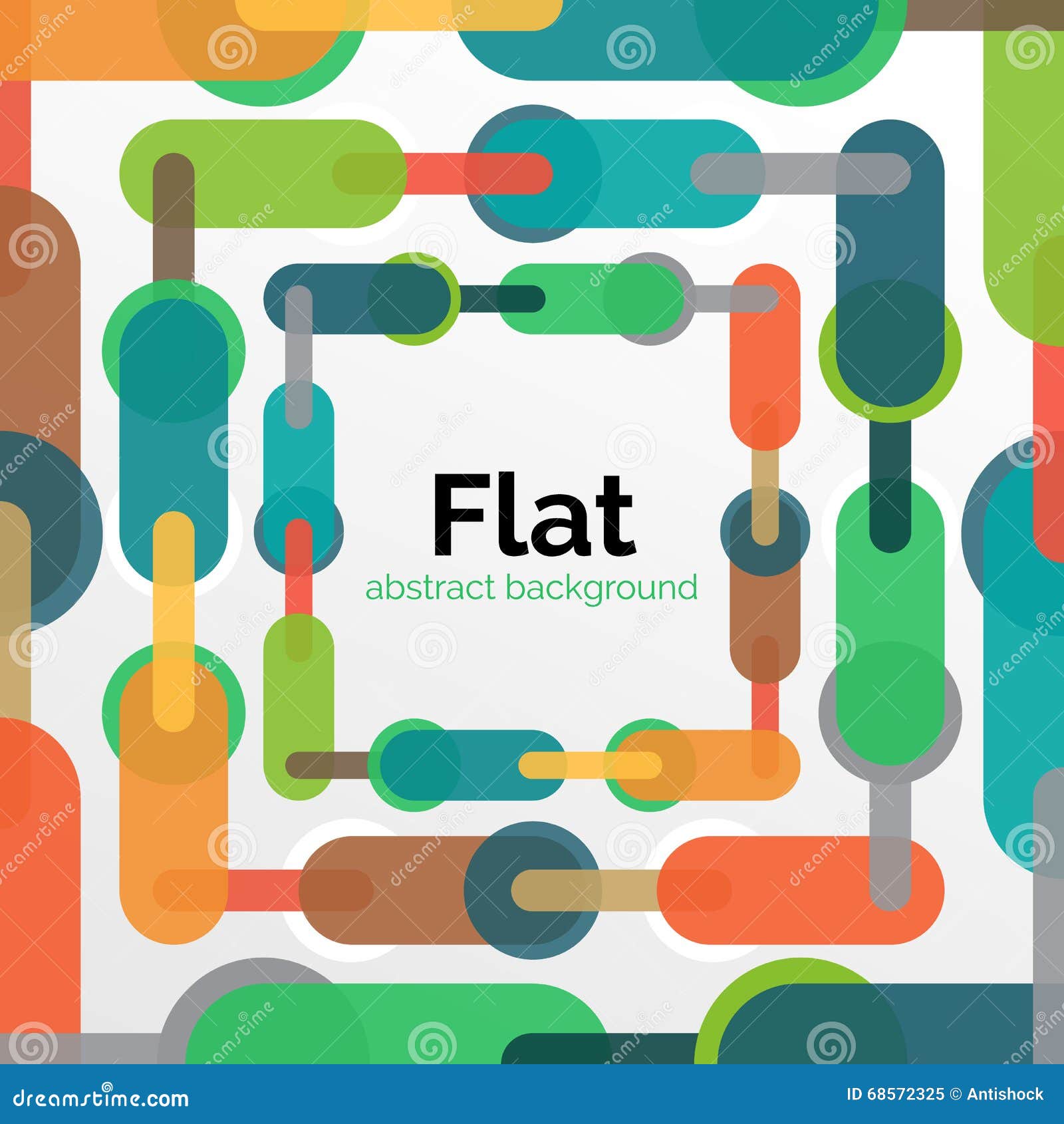 Colorful Connected Lines on White - Abstract Background Stock Vector ...