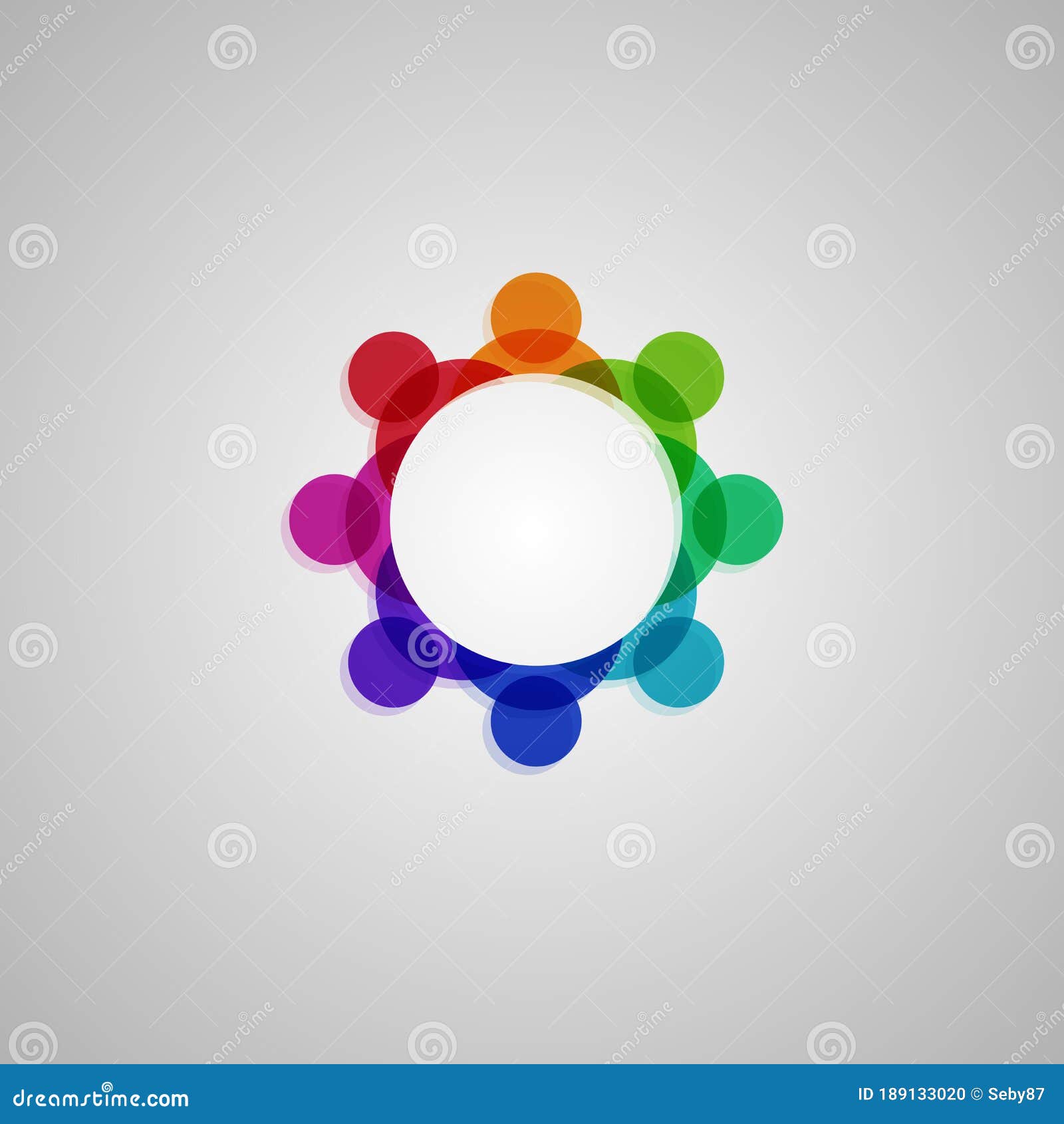 Colorful `Connection` Illustration, Vector Stock Vector - Illustration ...
