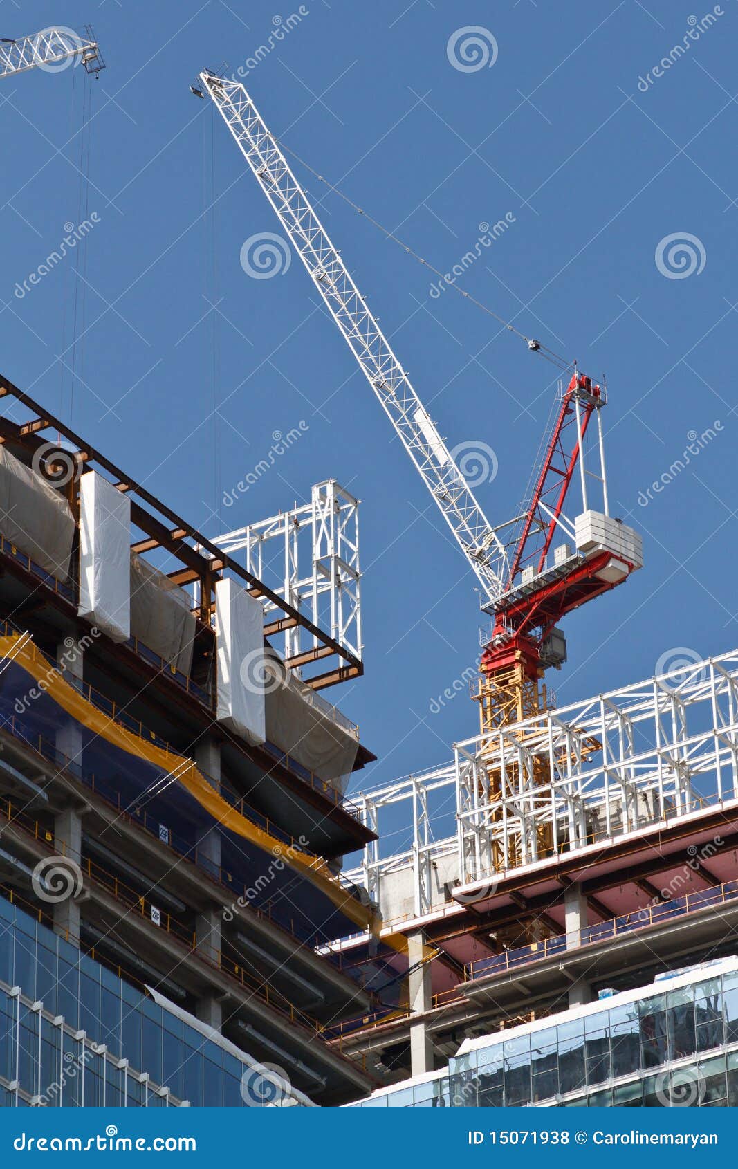 Colorful Construction stock photo. Image of white, modern - 15071938
