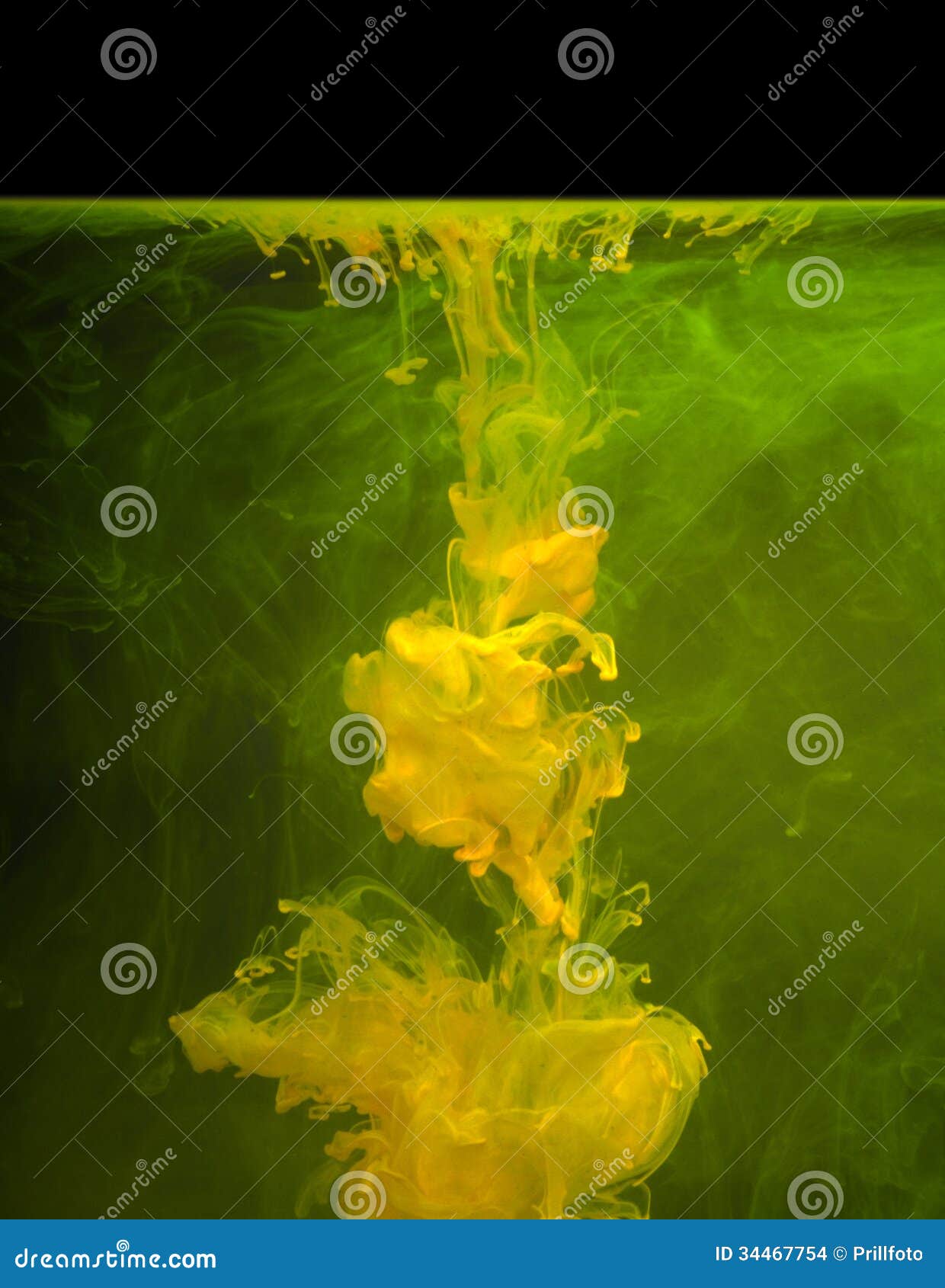 Colorful contamination stock photo. Image of black, dissolving - 34467754