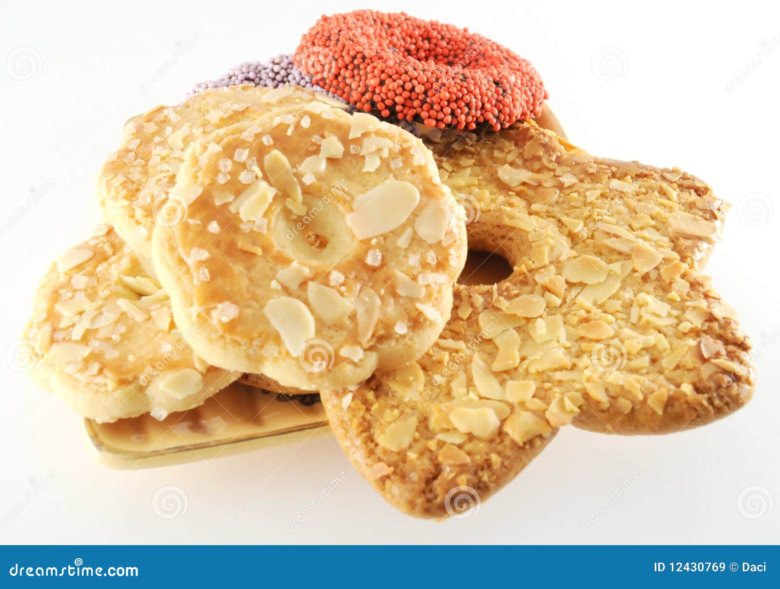 Colorful Cookies stock image. Image of celebrating, baked - 12430769