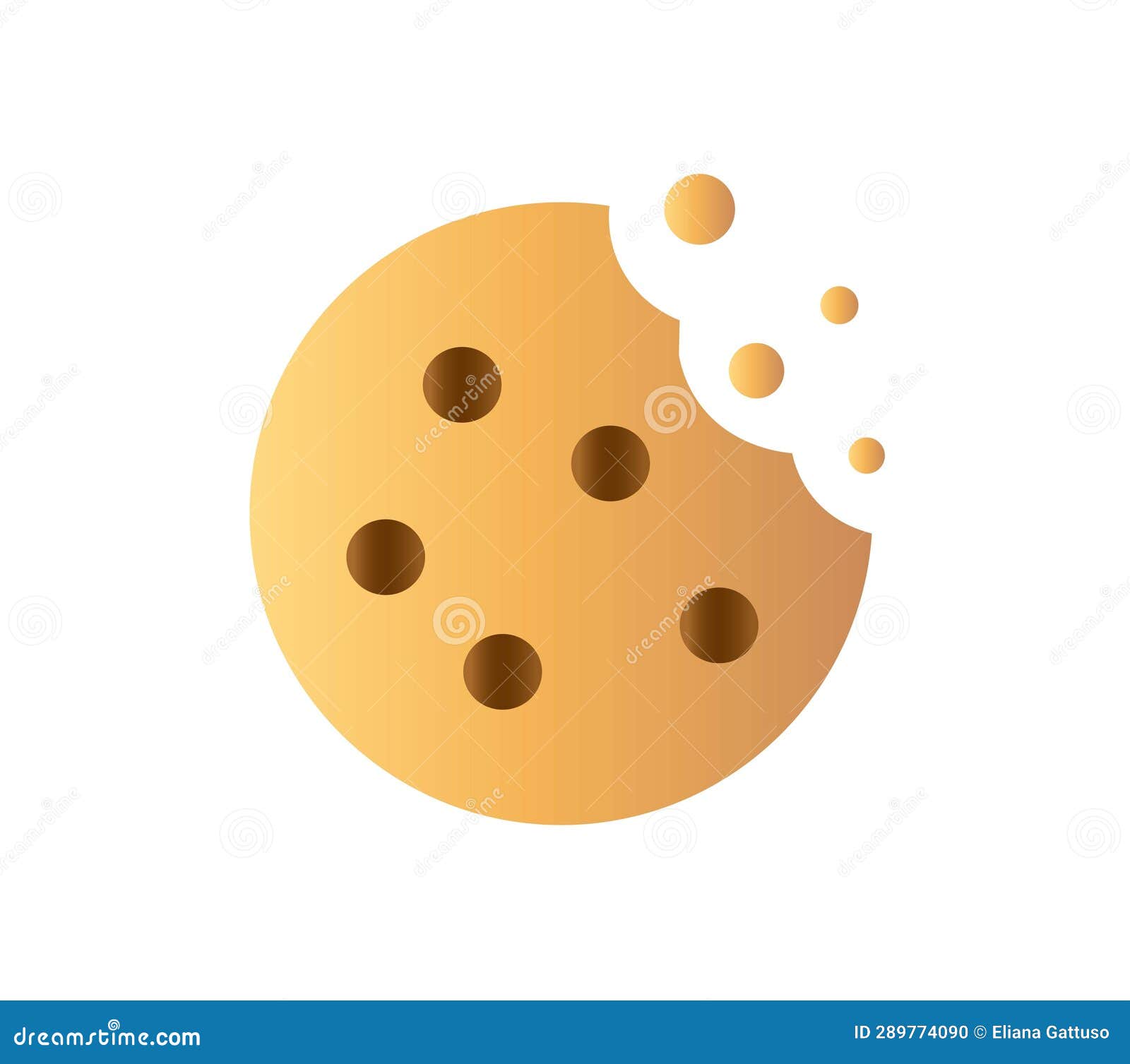 Colorful Cookies Symbol. stock vector. Illustration of design - 289774090