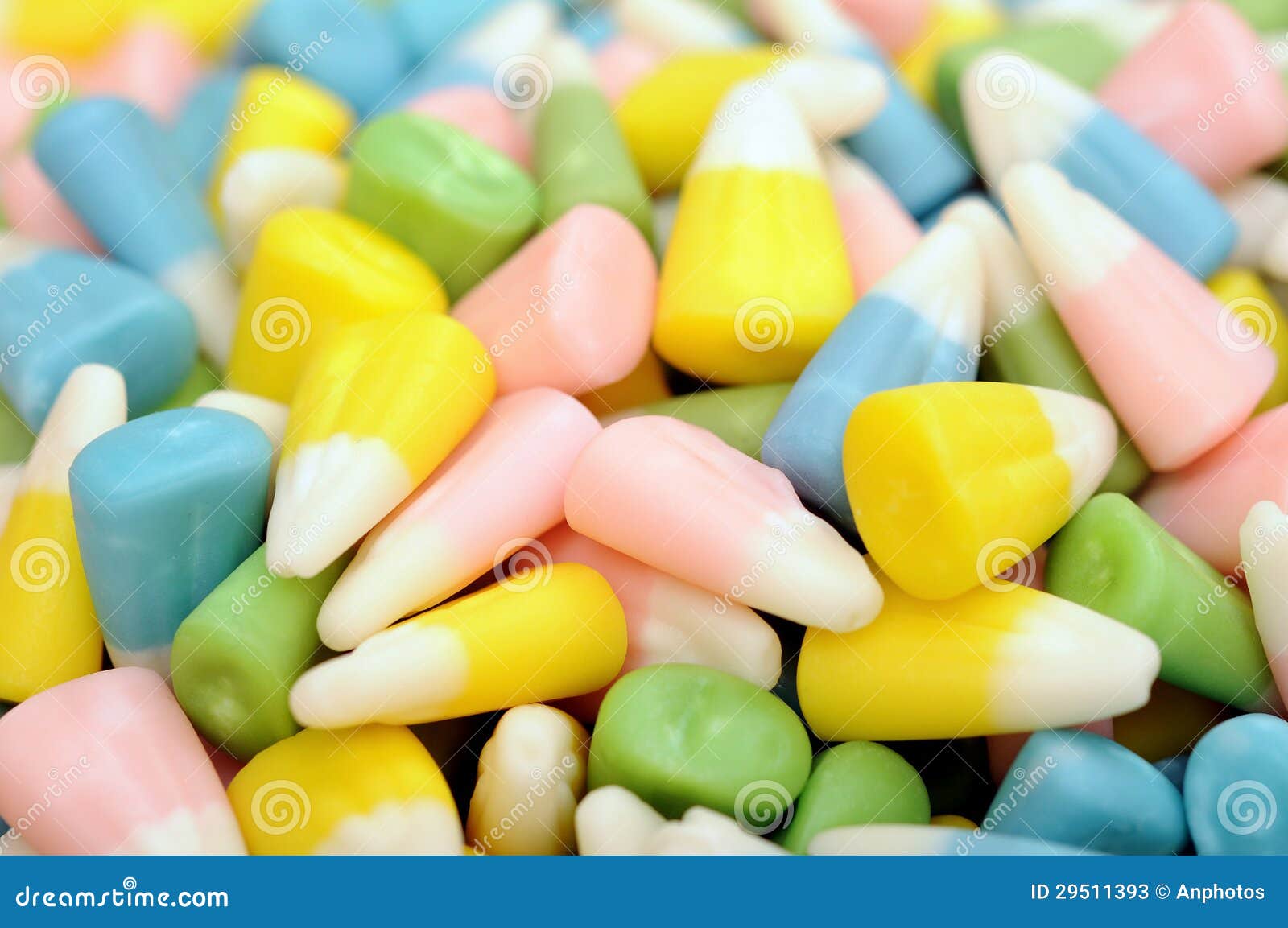 Colorful corn candy stock image. Image of pink, tooth - 29511393