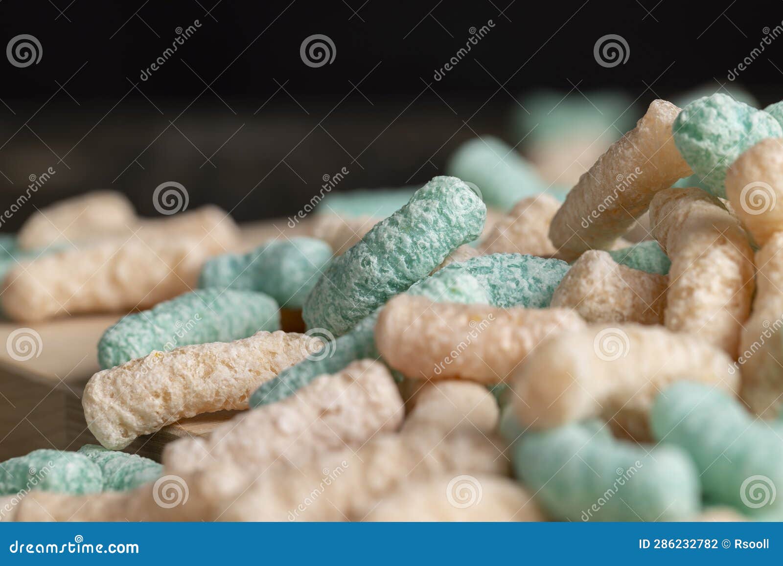 Colorful Corn Sticks for a Quick Breakfast Stock Photo - Image of ...