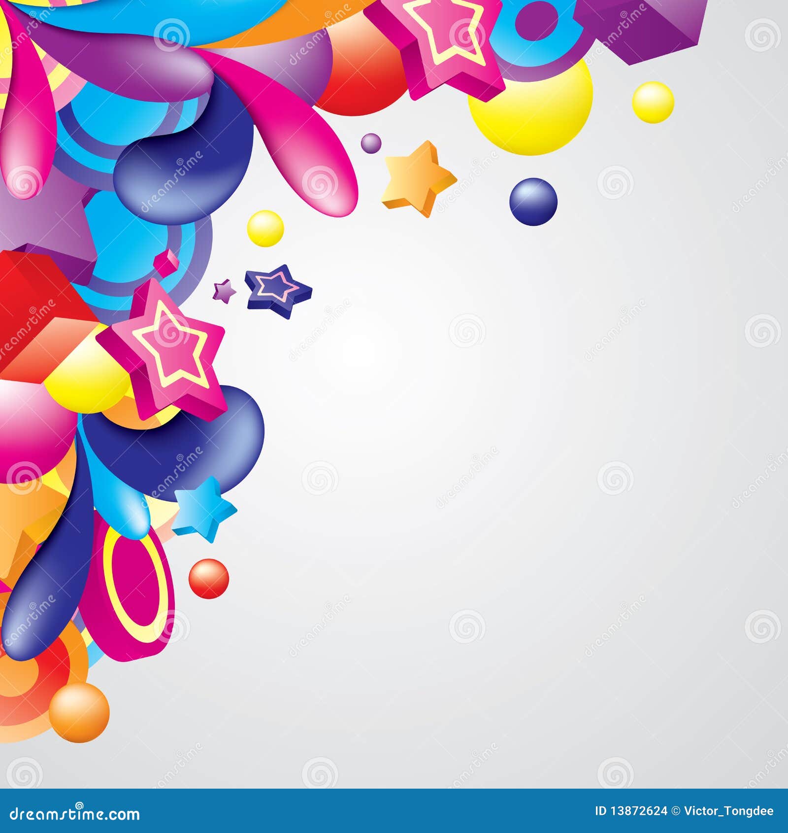 Colorful_corner_4 stock vector. Illustration of holiday - 13872624