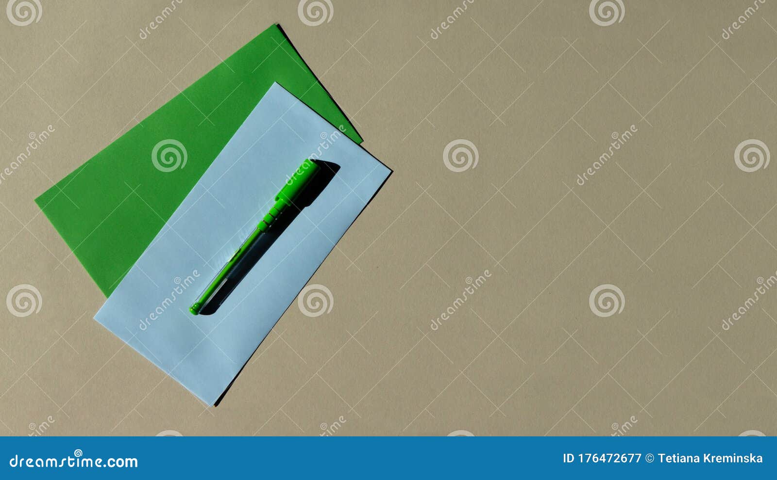 Colorful Correspondence Envelopes. Geometric Minimalist Composition ...