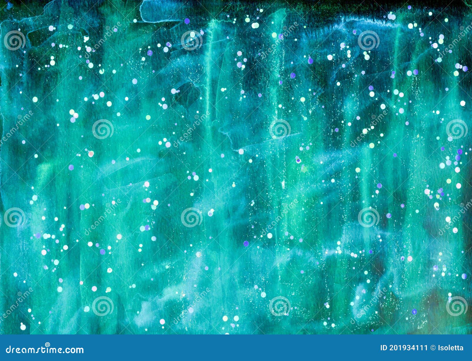 Colorful Cosmic Texture. Abstract Creative Watercolor Space Background ...