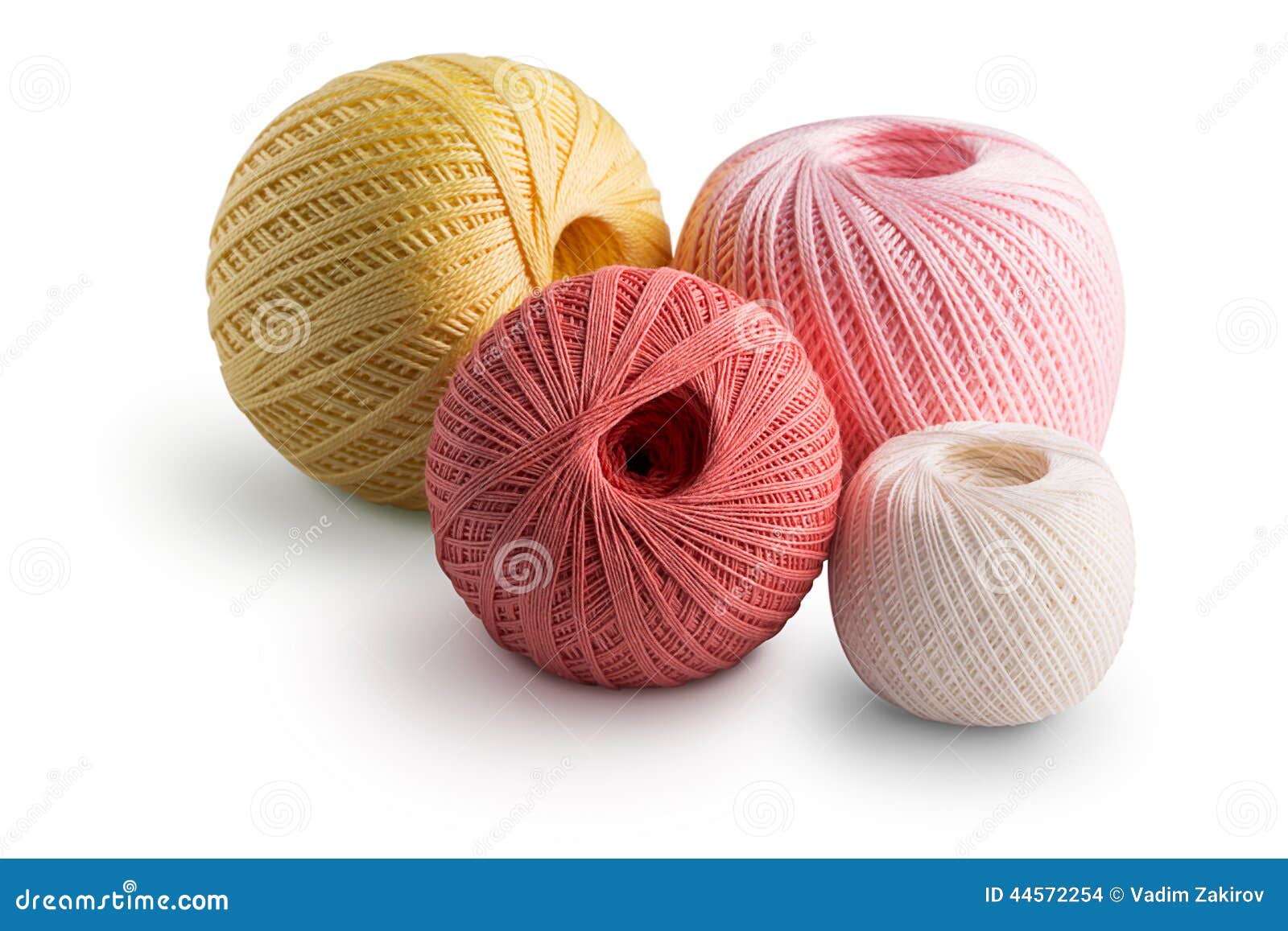 Colorful cotton yarn stock photo. Image of clew, shot - 44572254