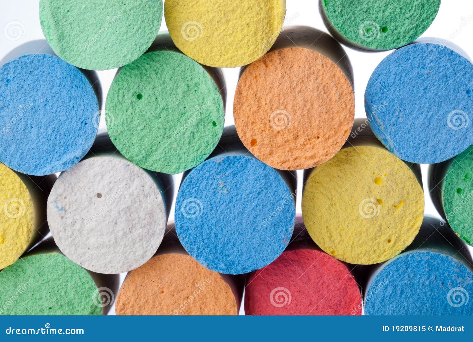 Colorful crayon stock image. Image of chalk, paint, coloured - 19209815