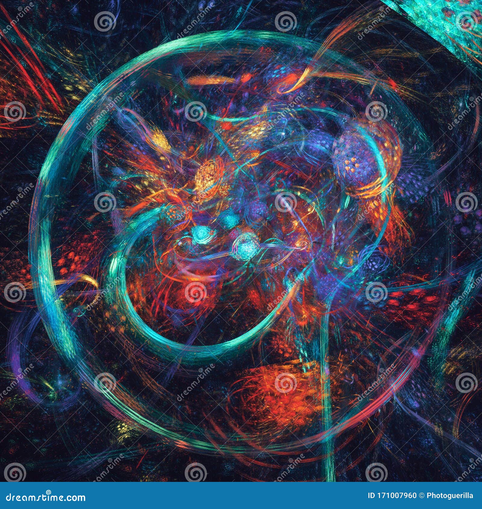 Colorful creative bubble stock illustration. Illustration of geometric ...