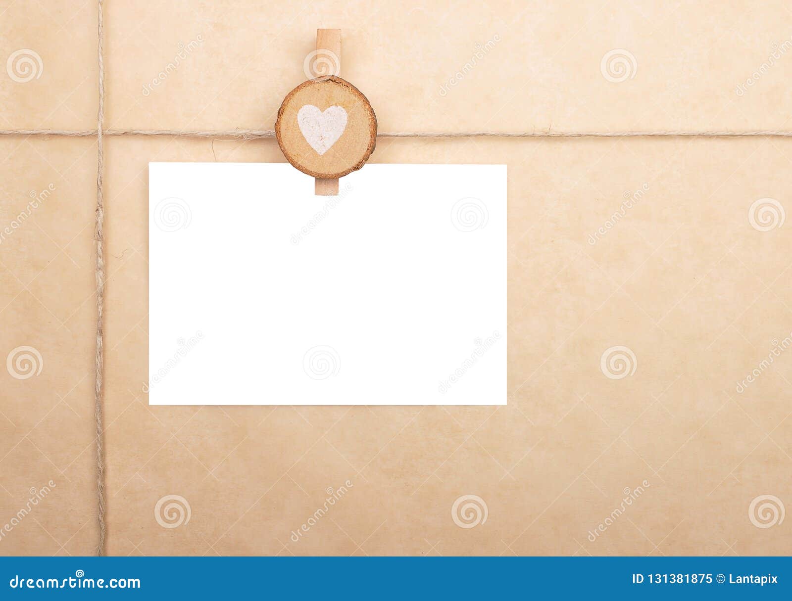 Background with Peg and Paper Stock Image - Image of frame, border ...