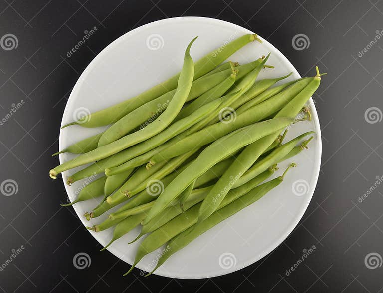 Common bean on plate stock image. Image of pulse, summer - 108242133