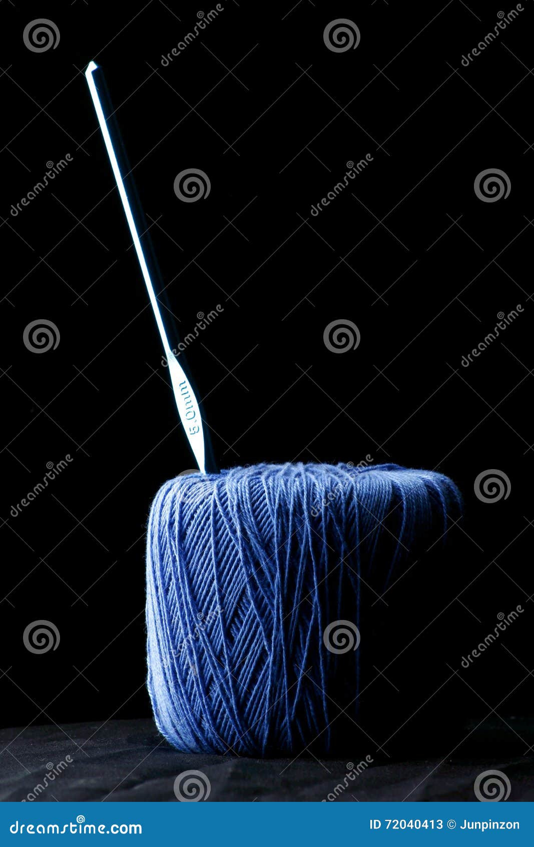 Colorful Crochet Hooks and Thread Stock Image - Image of colors, craft ...