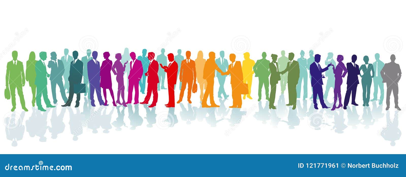 Colorful crowd on a place stock vector. Illustration of colorful ...