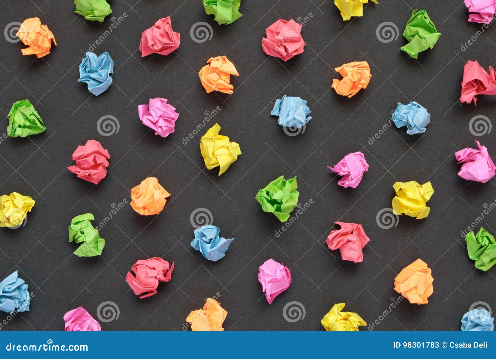 Colorful Crumpled Paper Texture Royalty-Free Stock Photo ...