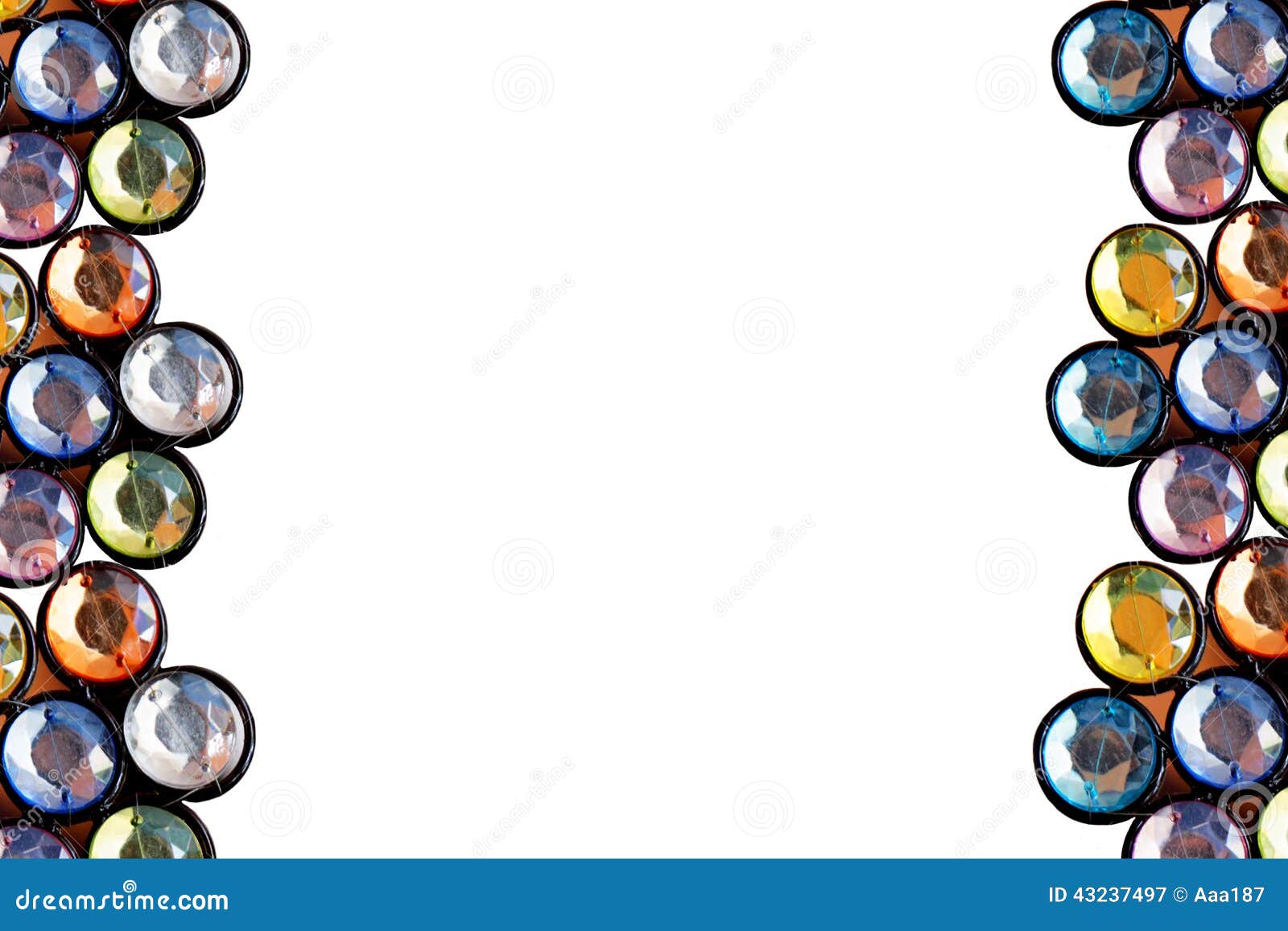 Colorful crystal frame stock illustration. Illustration of advertise ...