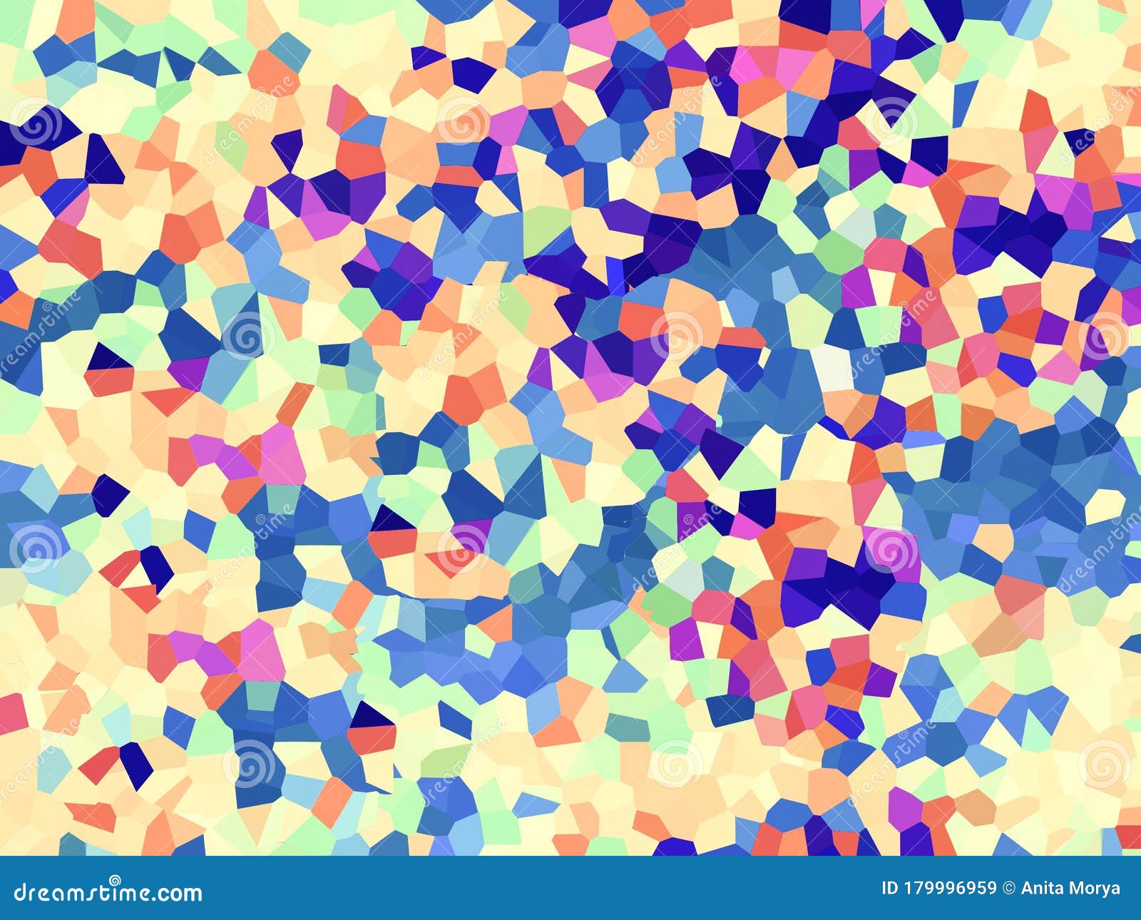 Colorful Crystal Shaped Background Design Stock Illustration ...