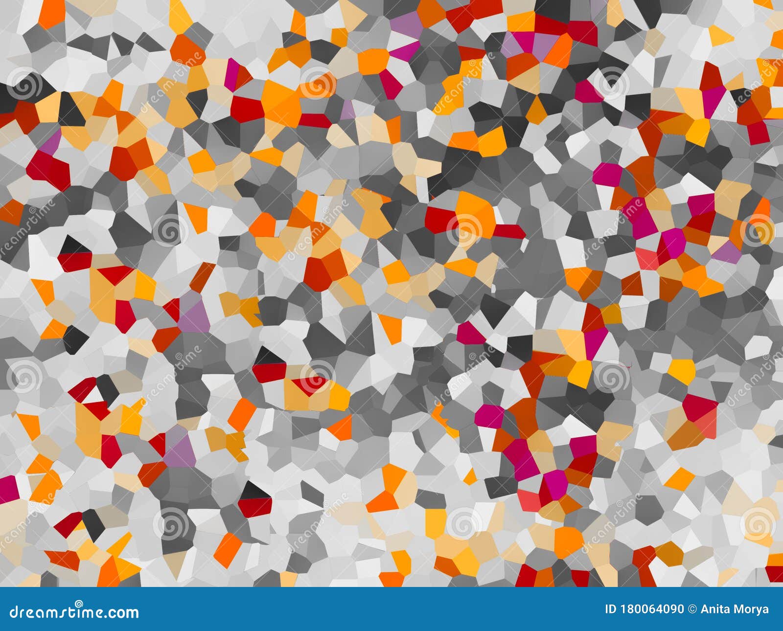 Colorful Crystal Shaped Background Design Stock Illustration ...