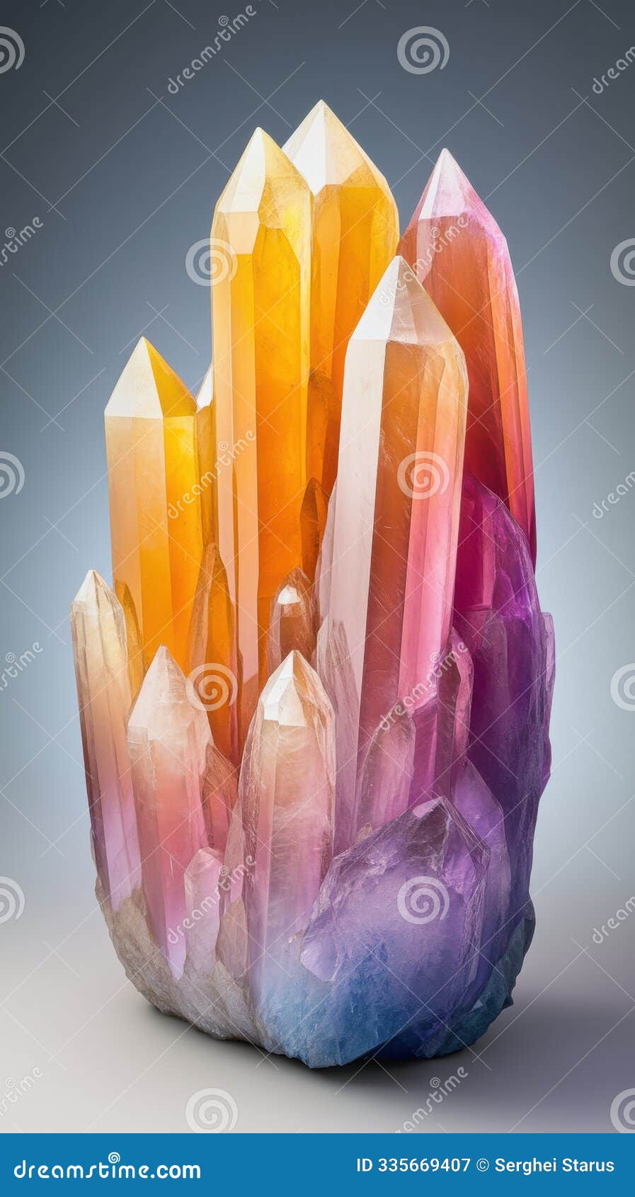 Colorful Crystal Shaped Background Design Royalty-Free Stock ...