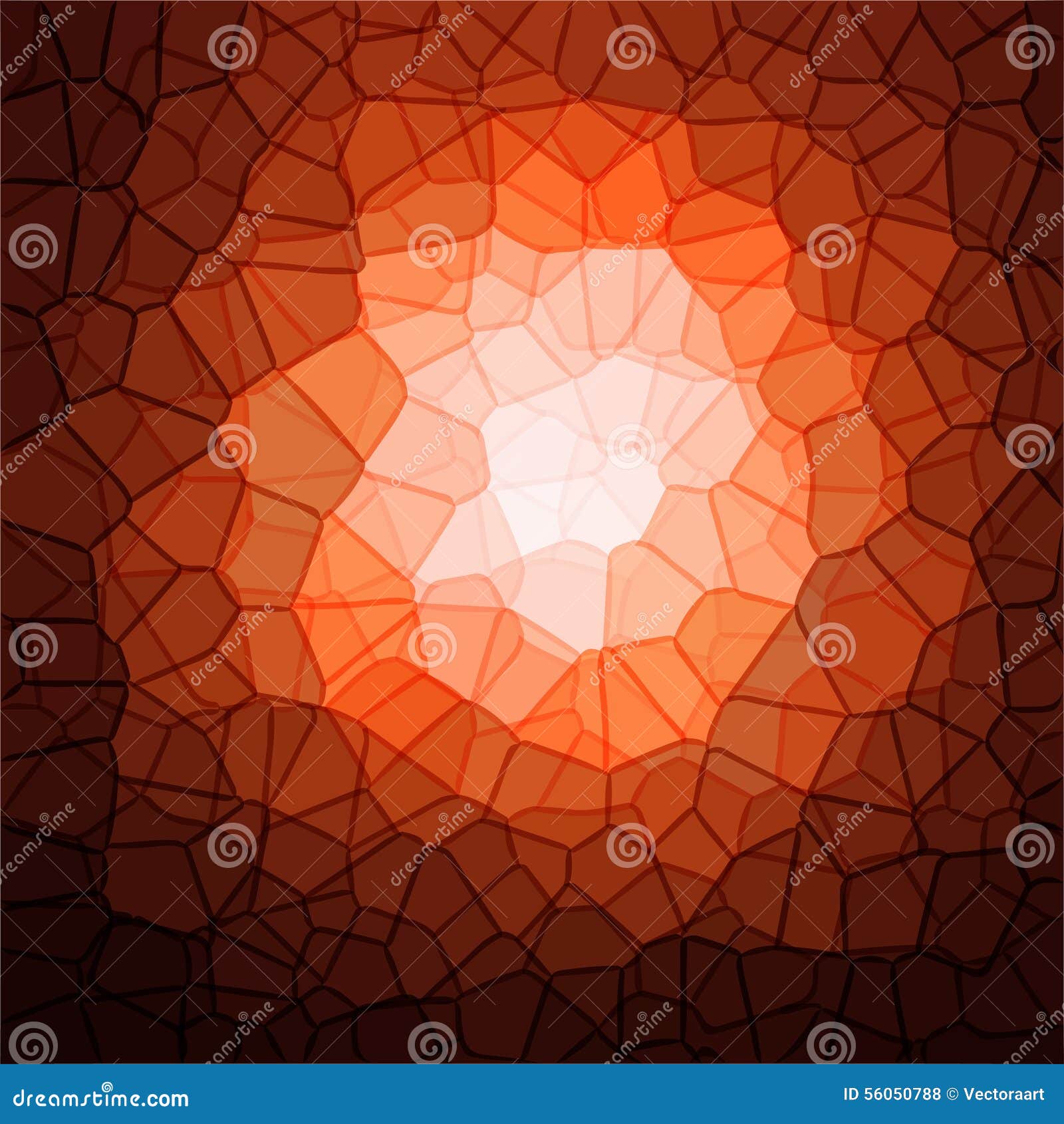 Colorful Crystallization Pattern Design Stock Vector - Illustration of ...