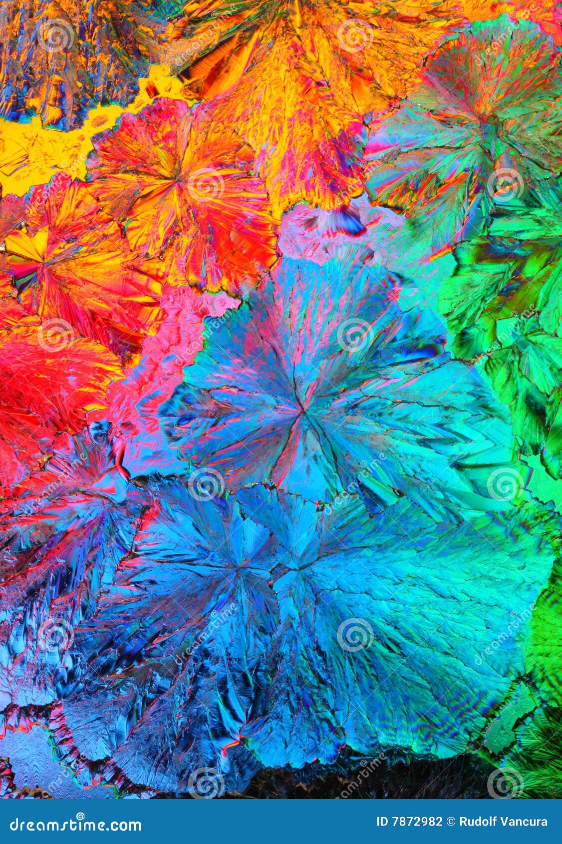 Colorful crystals macro stock photo. Image of colorful - 7872982
