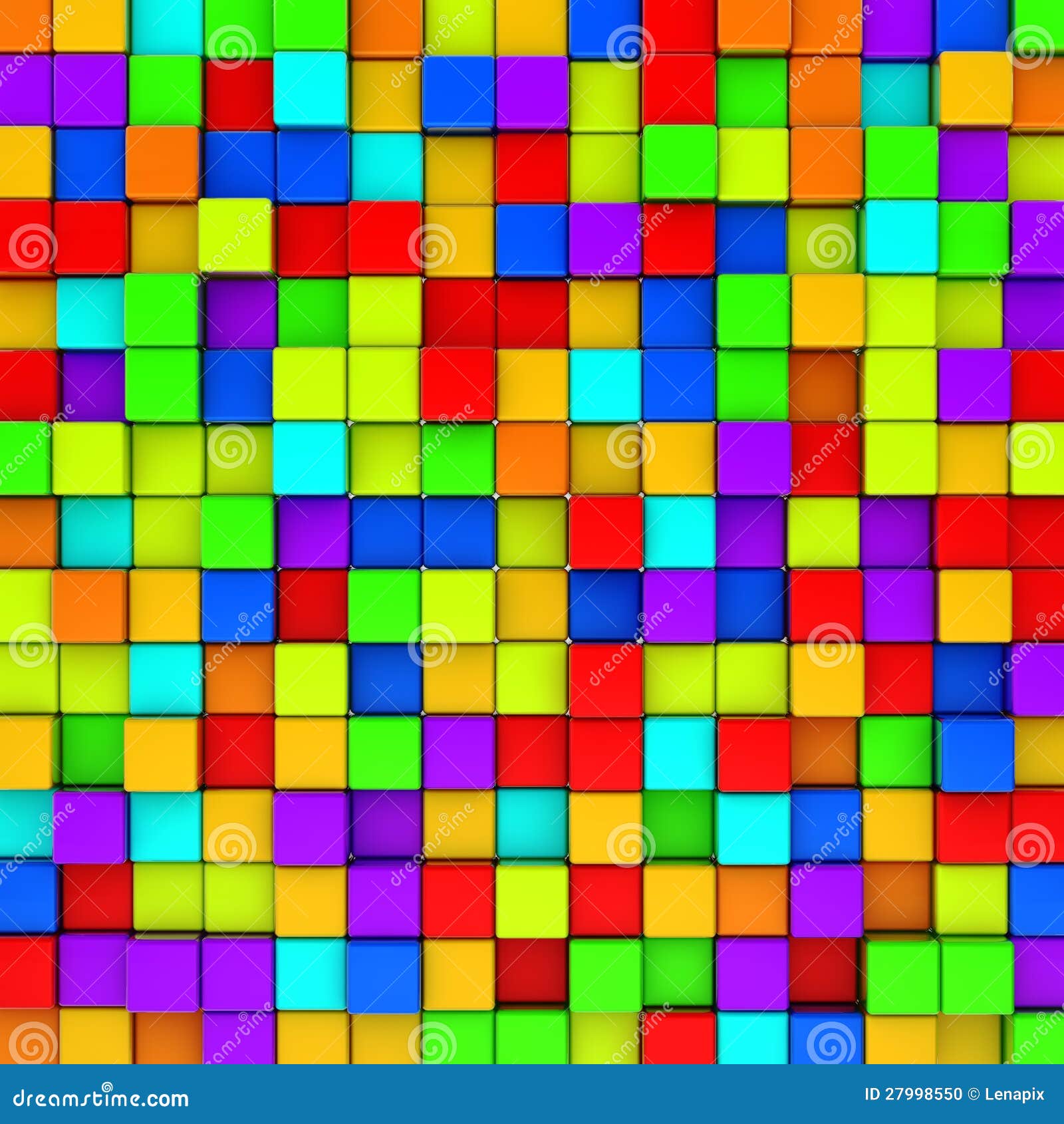 Colorful cubes background. stock illustration. Illustration of element ...