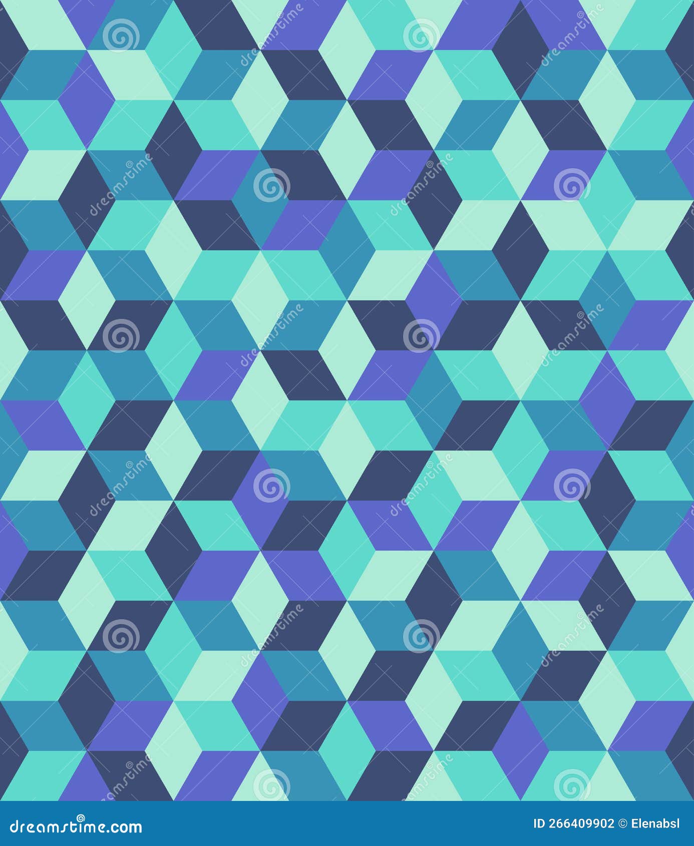 Colorful Cubes Background and Seamless Pattern Stock Vector ...