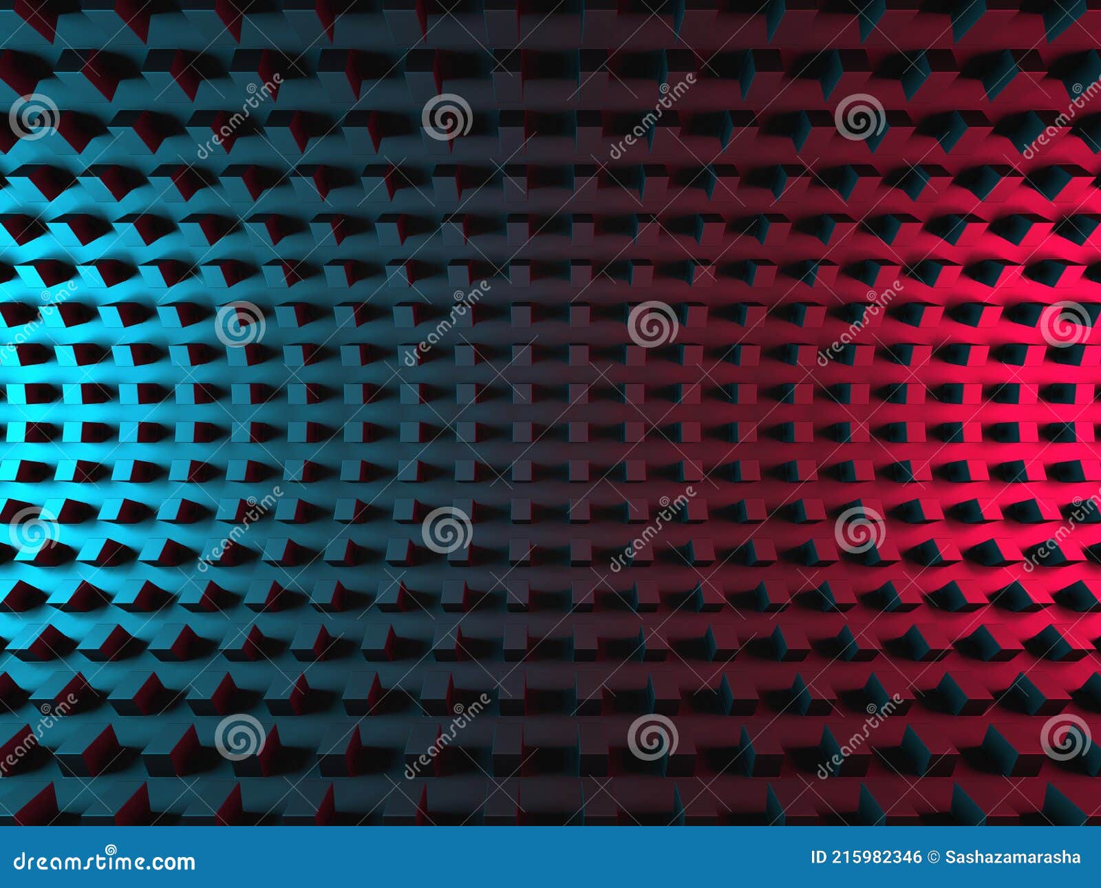 Colorful Cubes Blocks Chaotic Construction Background Stock ...