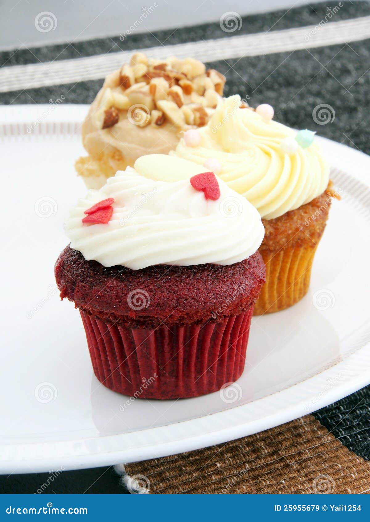 Colorful Cup Cake stock image. Image of pink, decorated - 25955679