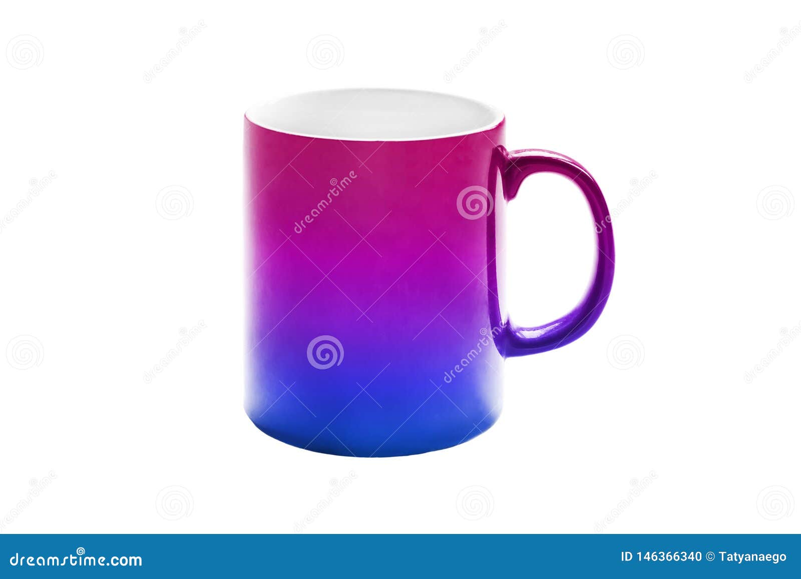 Colorful cup isolated stock photo. Image of gradient - 146366340