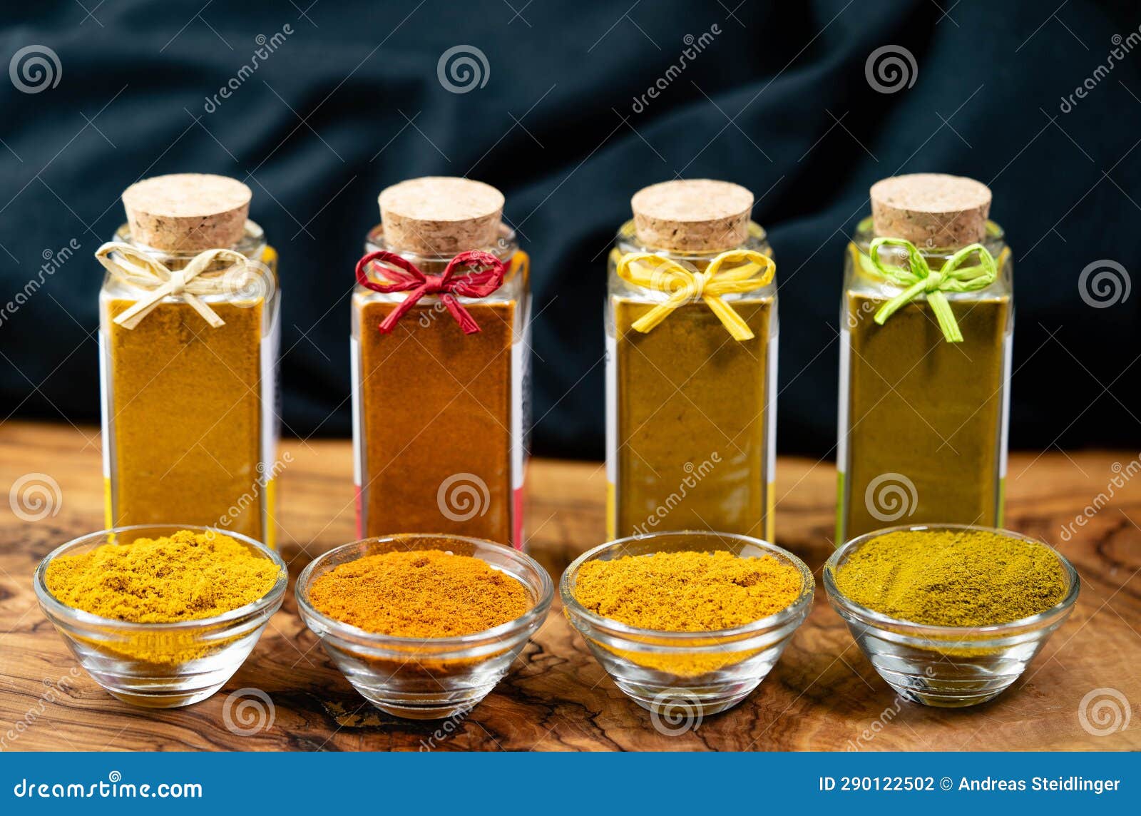Colorful curry mix stock photo. Image of asia, gourmet - 290122502