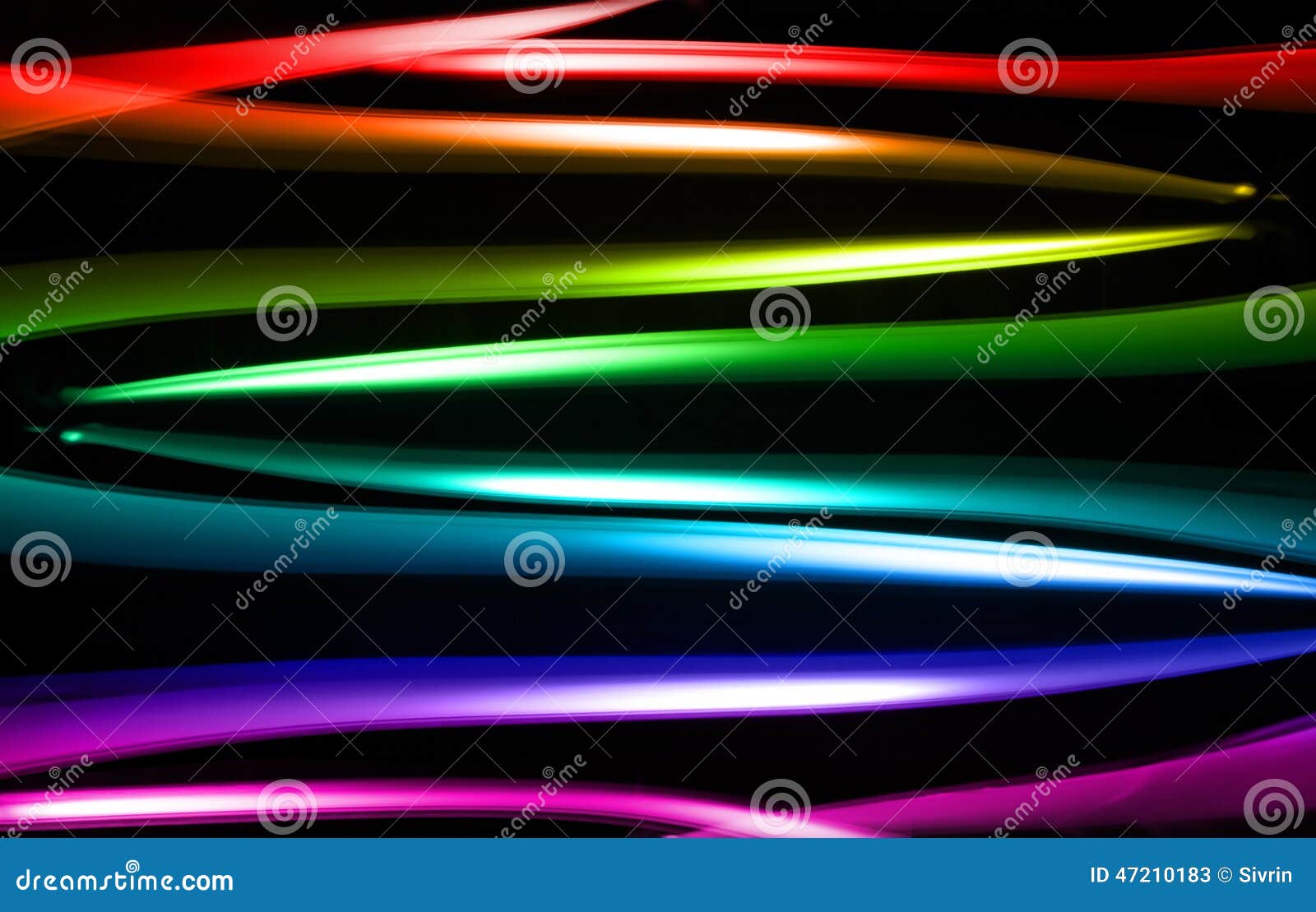 Colorful curve abstract. stock illustration. Illustration of warp ...