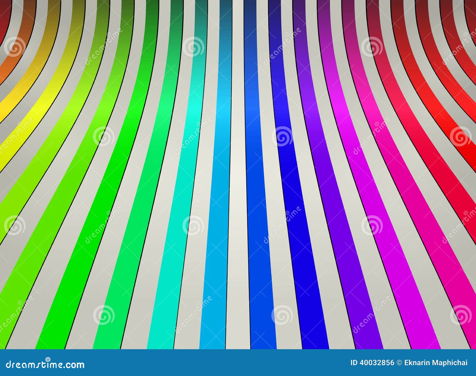 Colorful curve line stock illustration. Illustration of background ...